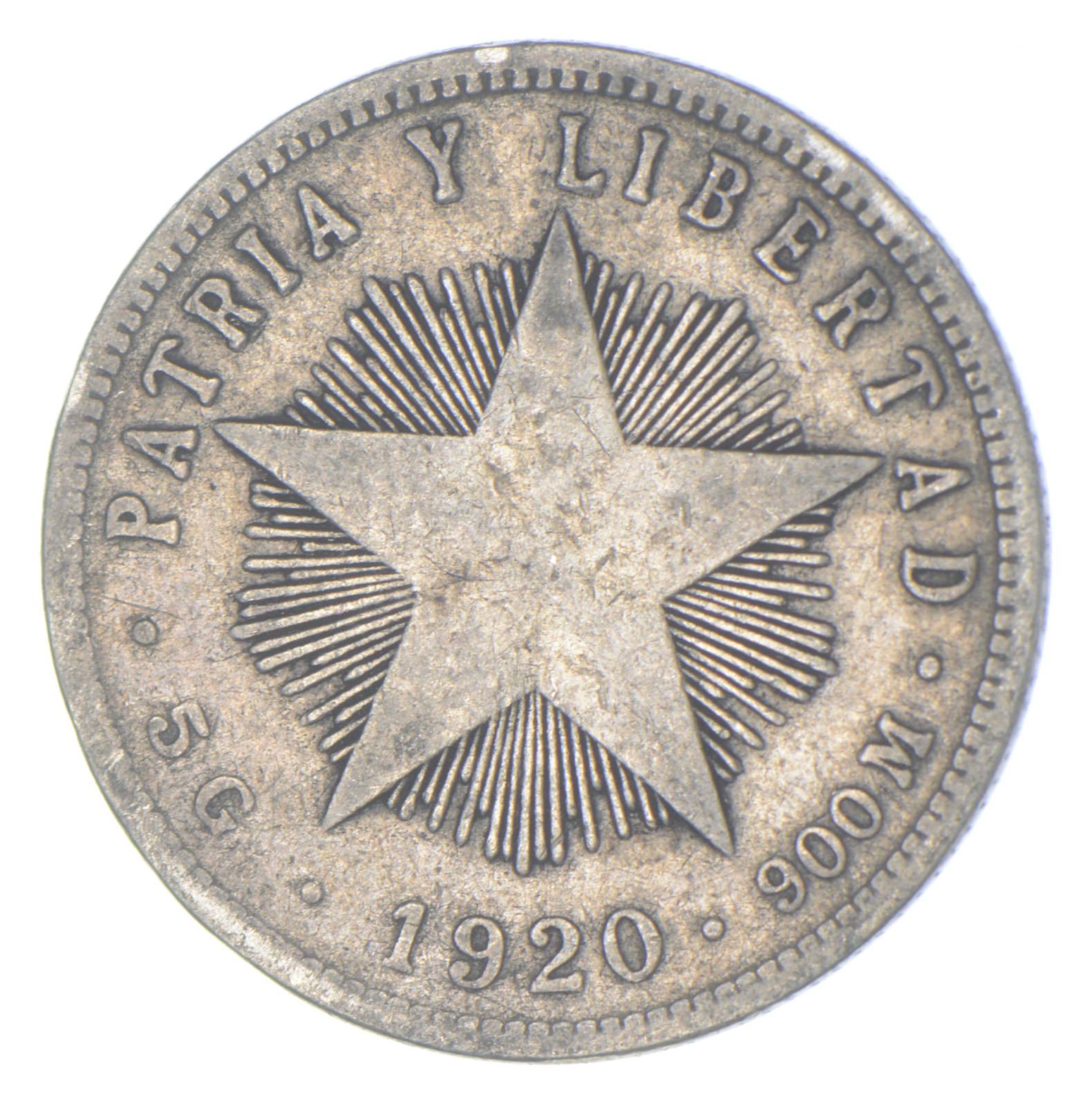 RARE - AUTHENTIC - Silver CUBAN Coin - Historic Coin! | Property Room