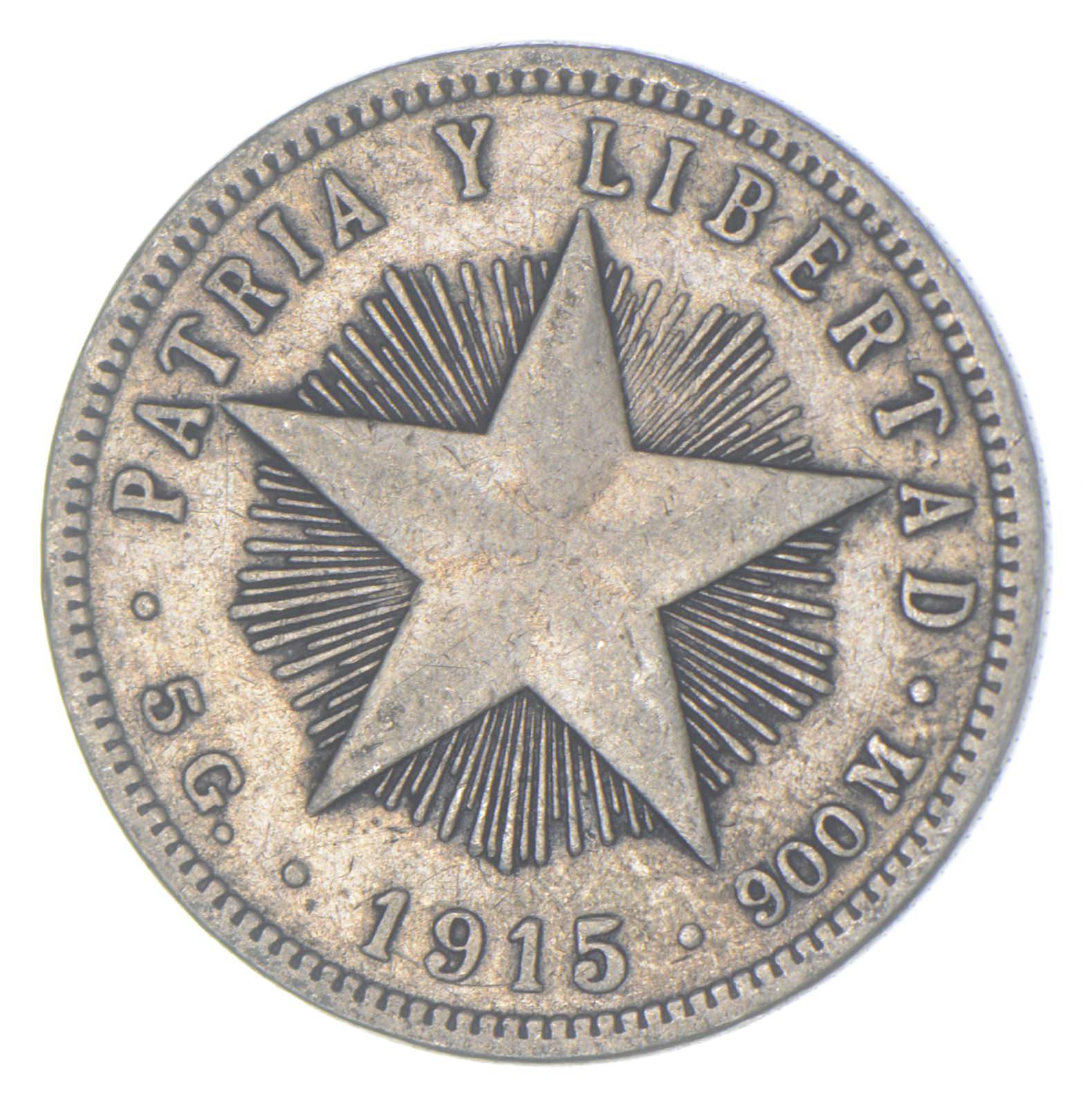 RARE - AUTHENTIC - Silver CUBAN Coin - Historic Coin! | Property Room