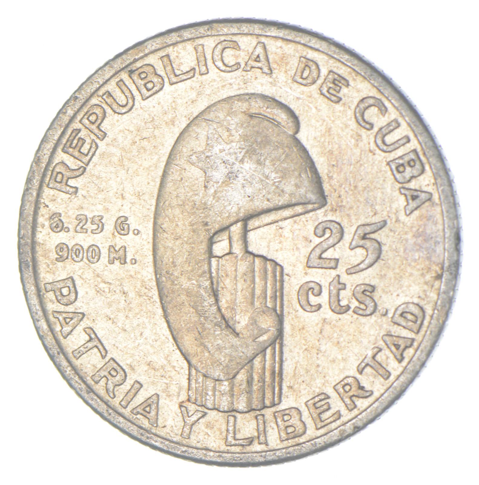 RARE - AUTHENTIC - Silver CUBAN Coin - Historic Coin! | Property Room