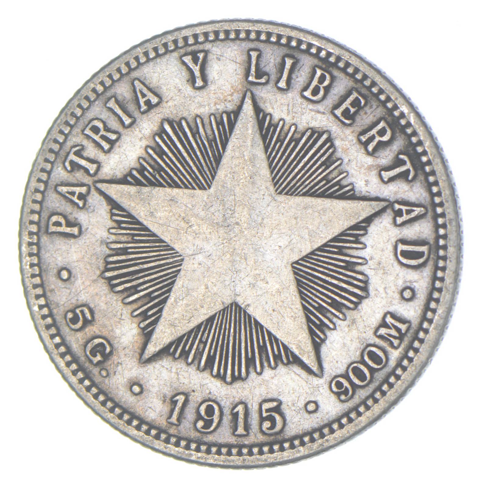 RARE - AUTHENTIC - Silver CUBAN Coin - Historic Coin! | Property Room