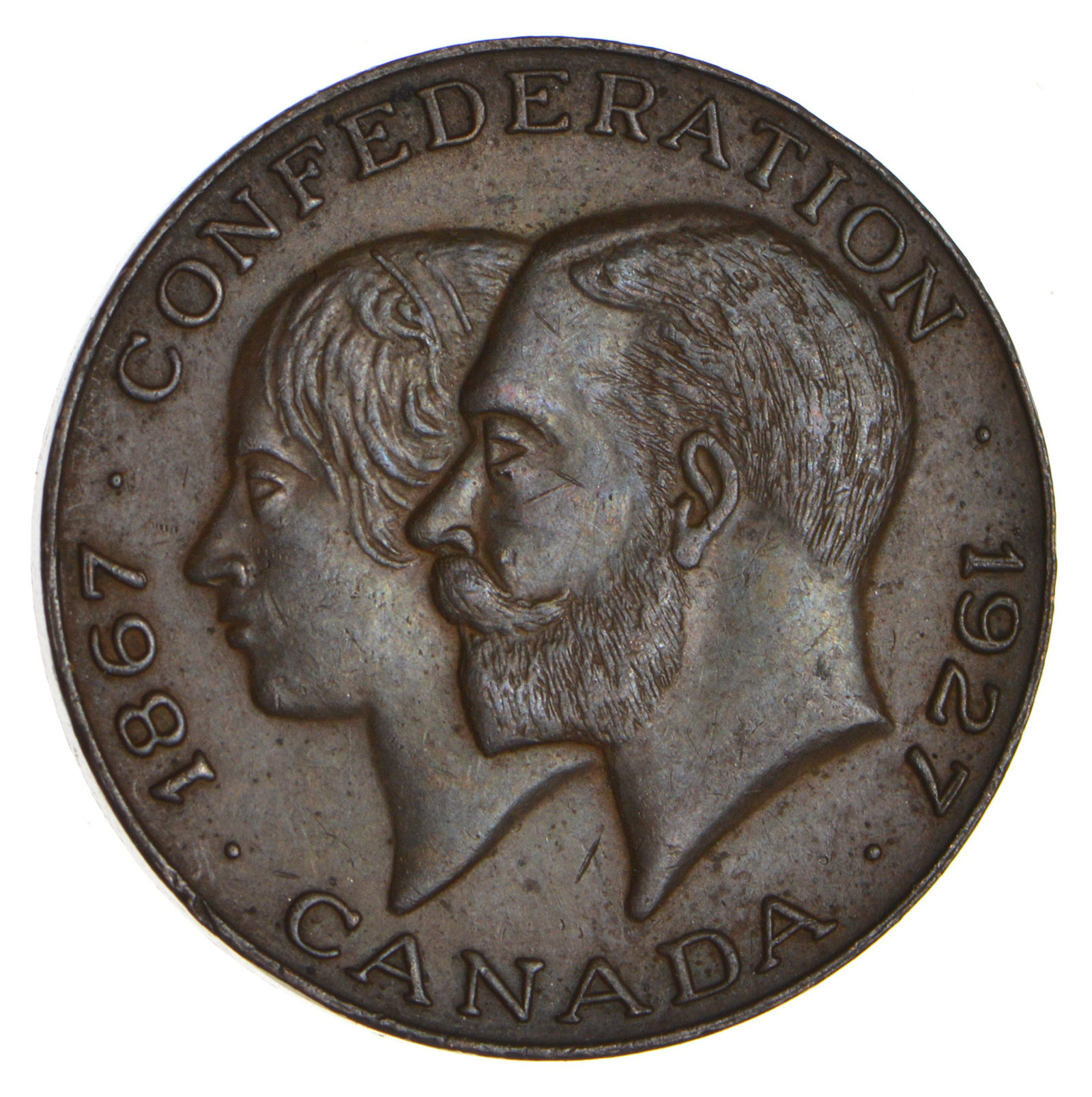 RARE Canadian Bank Token 1867 - Early Copper Coin | Property Room