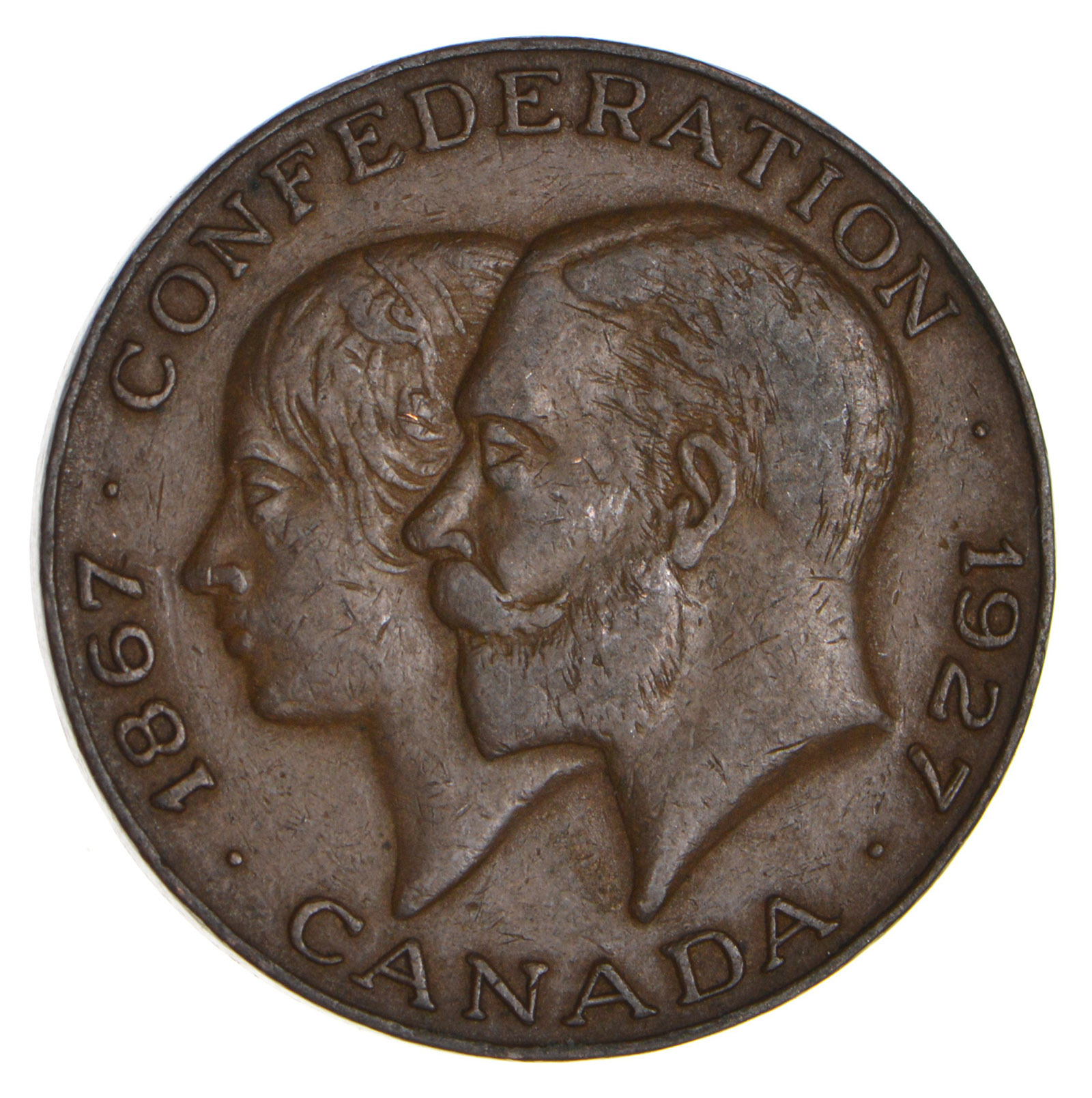 RARE Canadian Bank Token 1927 - Early Copper Coin | Property Room