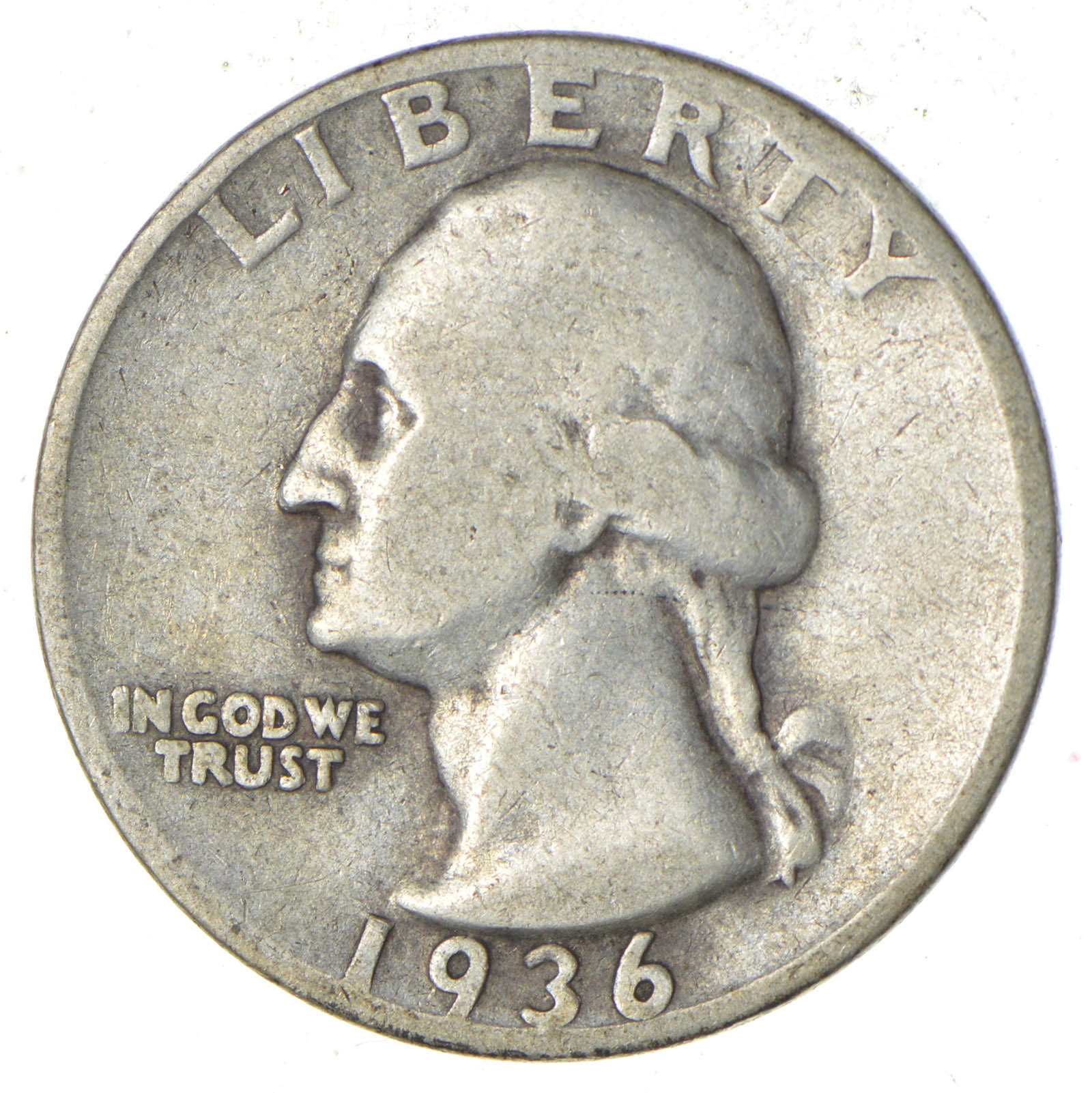 RARE - D Mint Marked - 1936-D Washington Quarter | Property Room