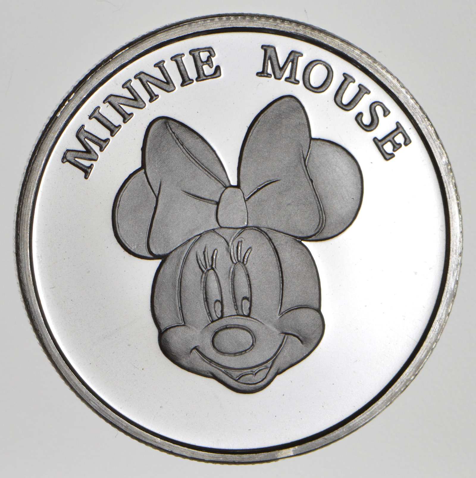 RARE - DISNEY Happy Birthday 1928-1998 Minnie Mouse - 1 TROY Oz .999 ...