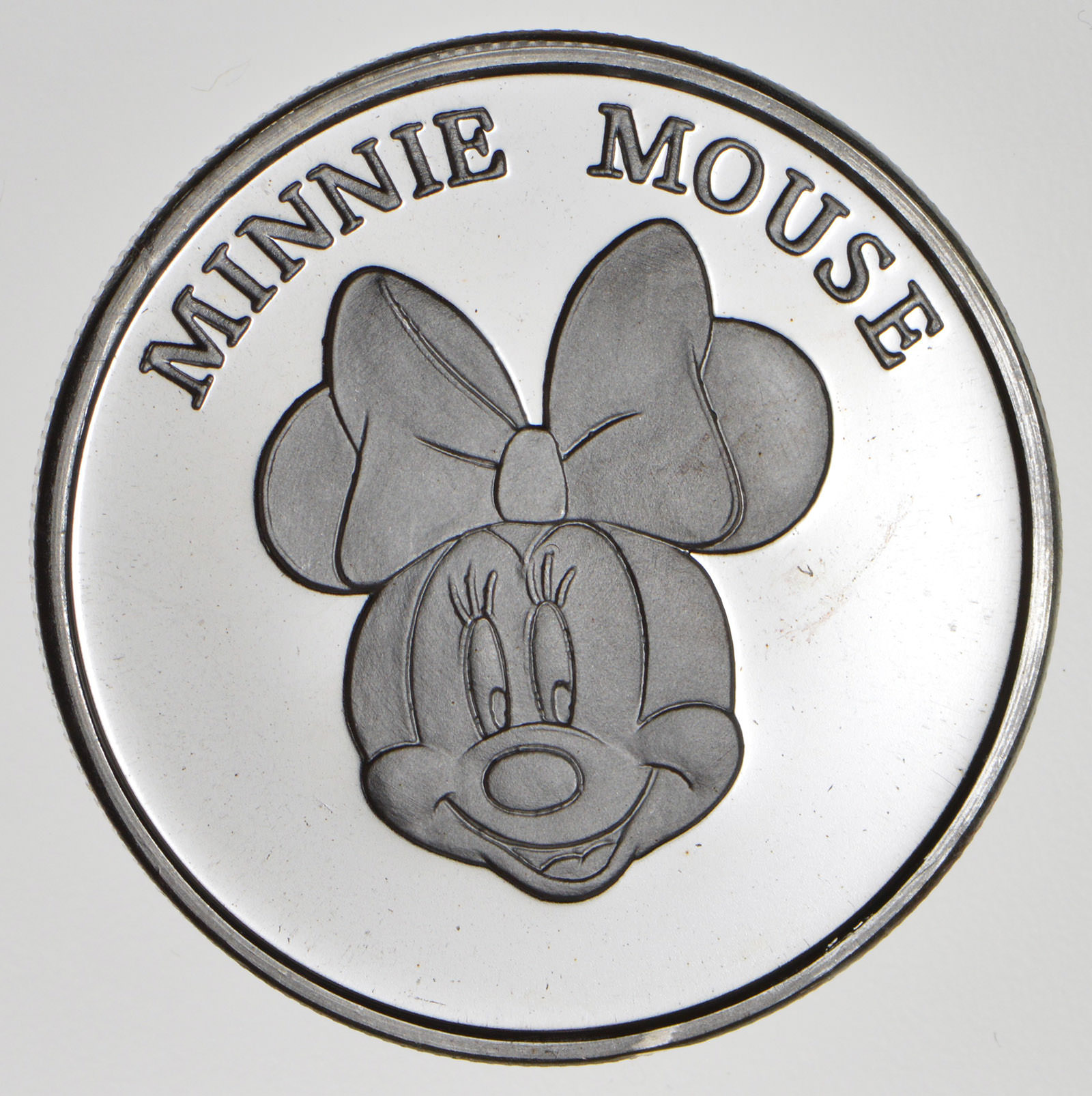 RARE - DISNEY Happy Birthday 1928-1998 Minnie Mouse - 1 TROY Oz .999 ...
