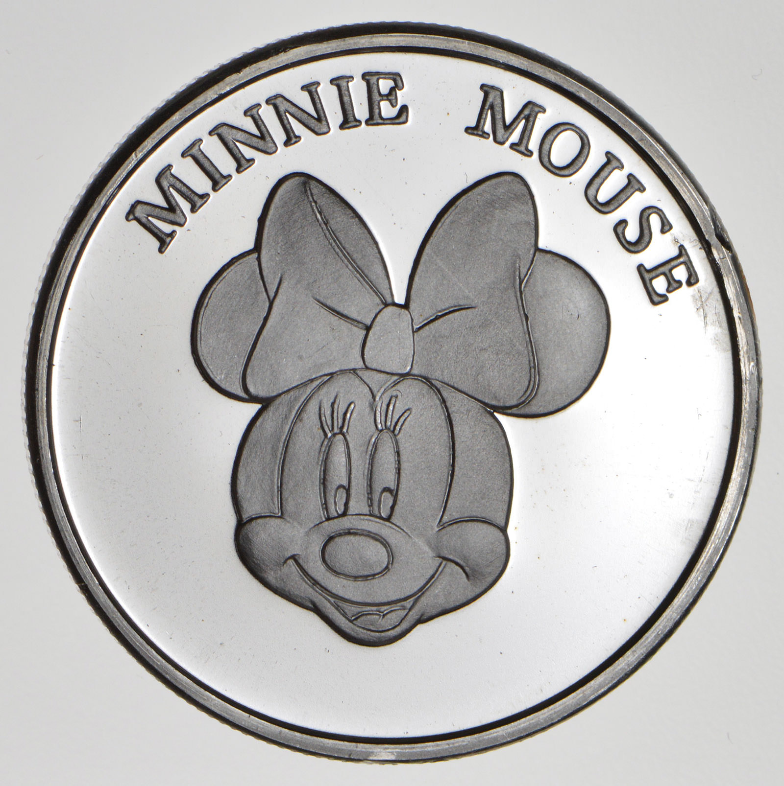 RARE - DISNEY Happy Birthday 1928-1998 Minnie Mouse - 1 TROY Oz .999 ...
