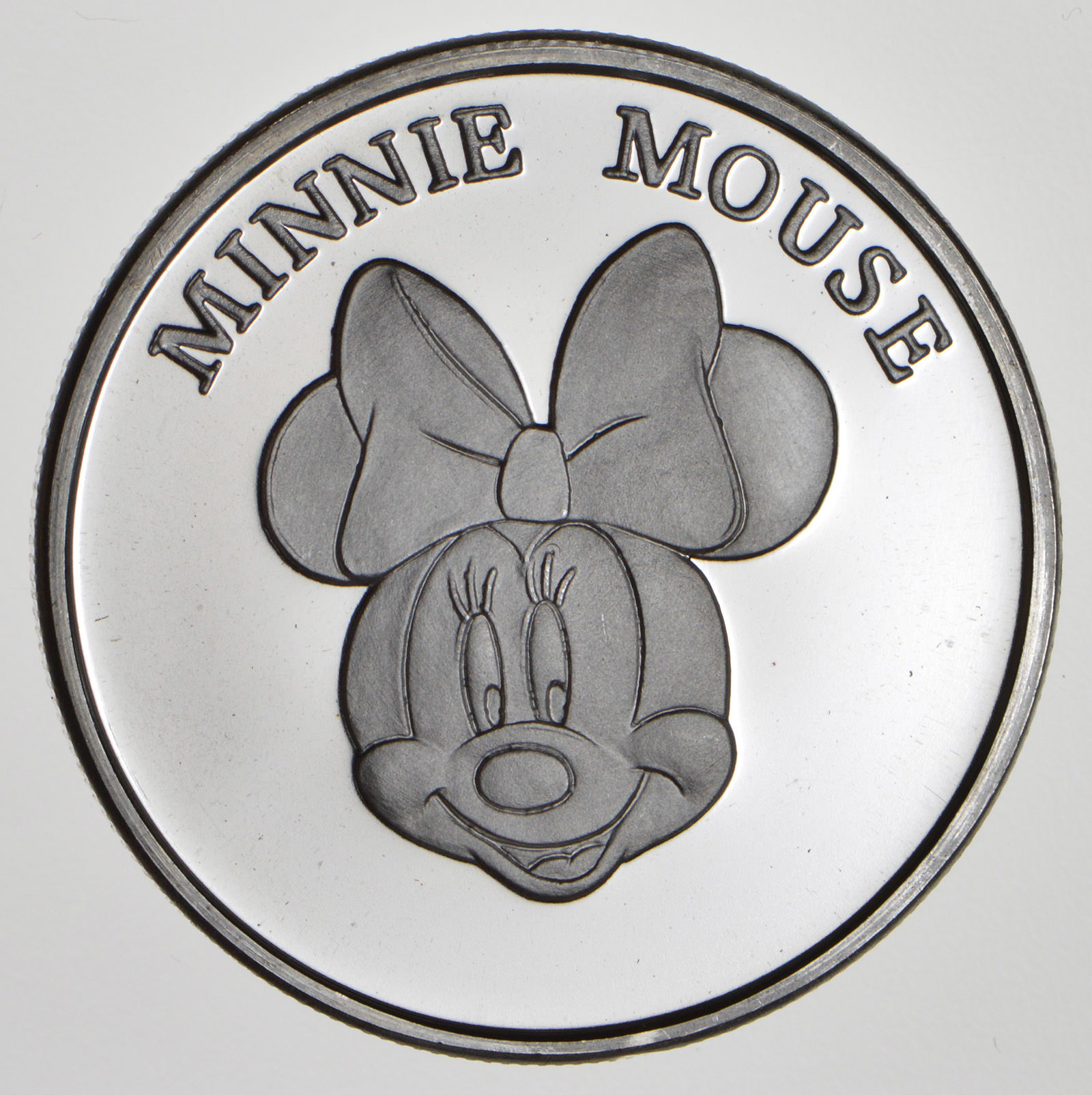 RARE - DISNEY Happy Birthday 1928-1998 Minnie Mouse - 1 TROY Oz .999 ...