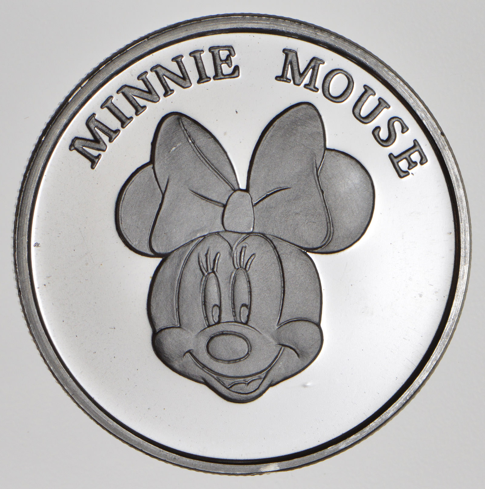 RARE - DISNEY Happy Birthday 1928-1998 Minnie Mouse - 1 TROY Oz .999 ...