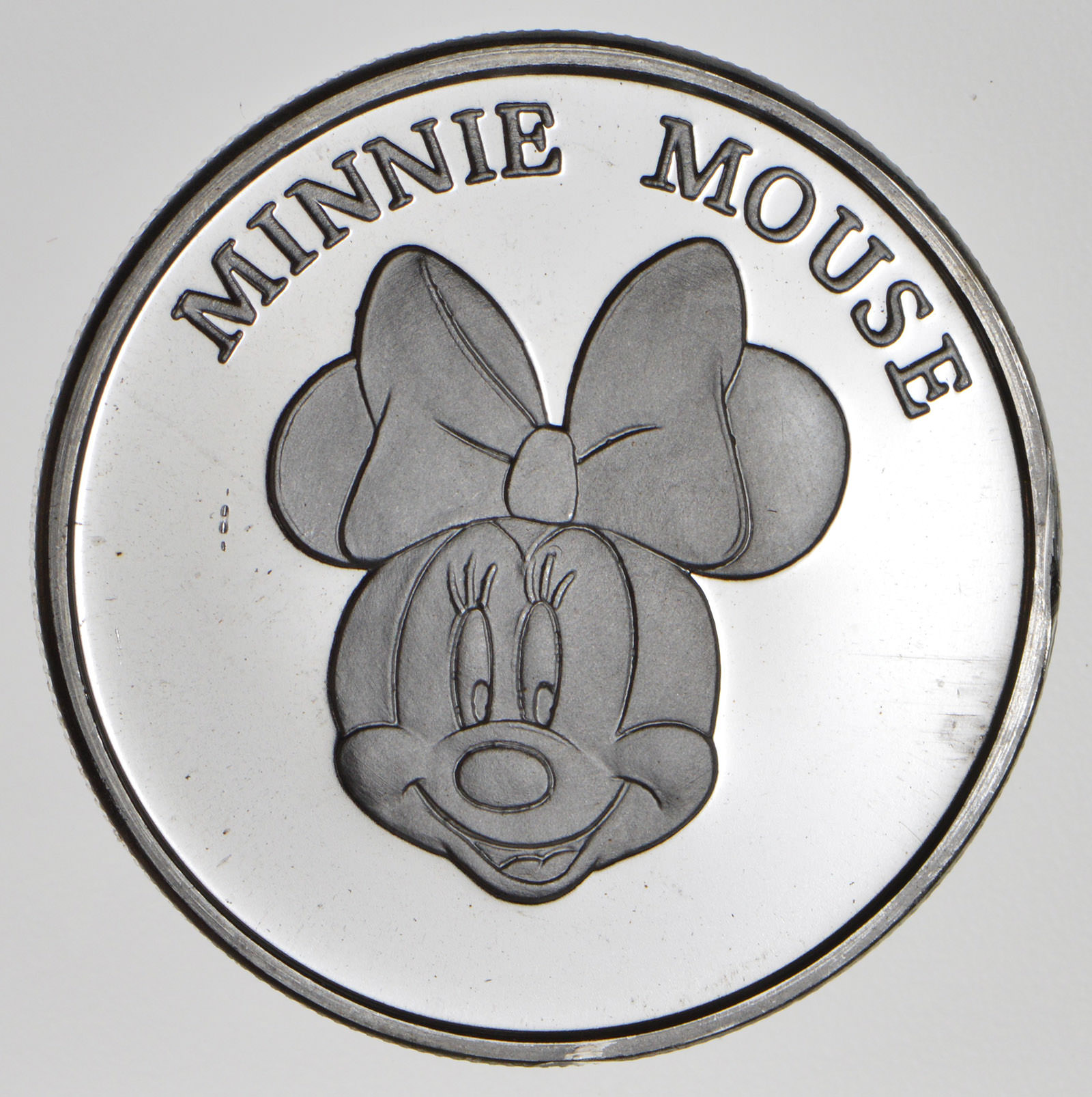 RARE - DISNEY Happy Birthday 1928-1998 Minnie Mouse - 1 TROY Oz .999 ...