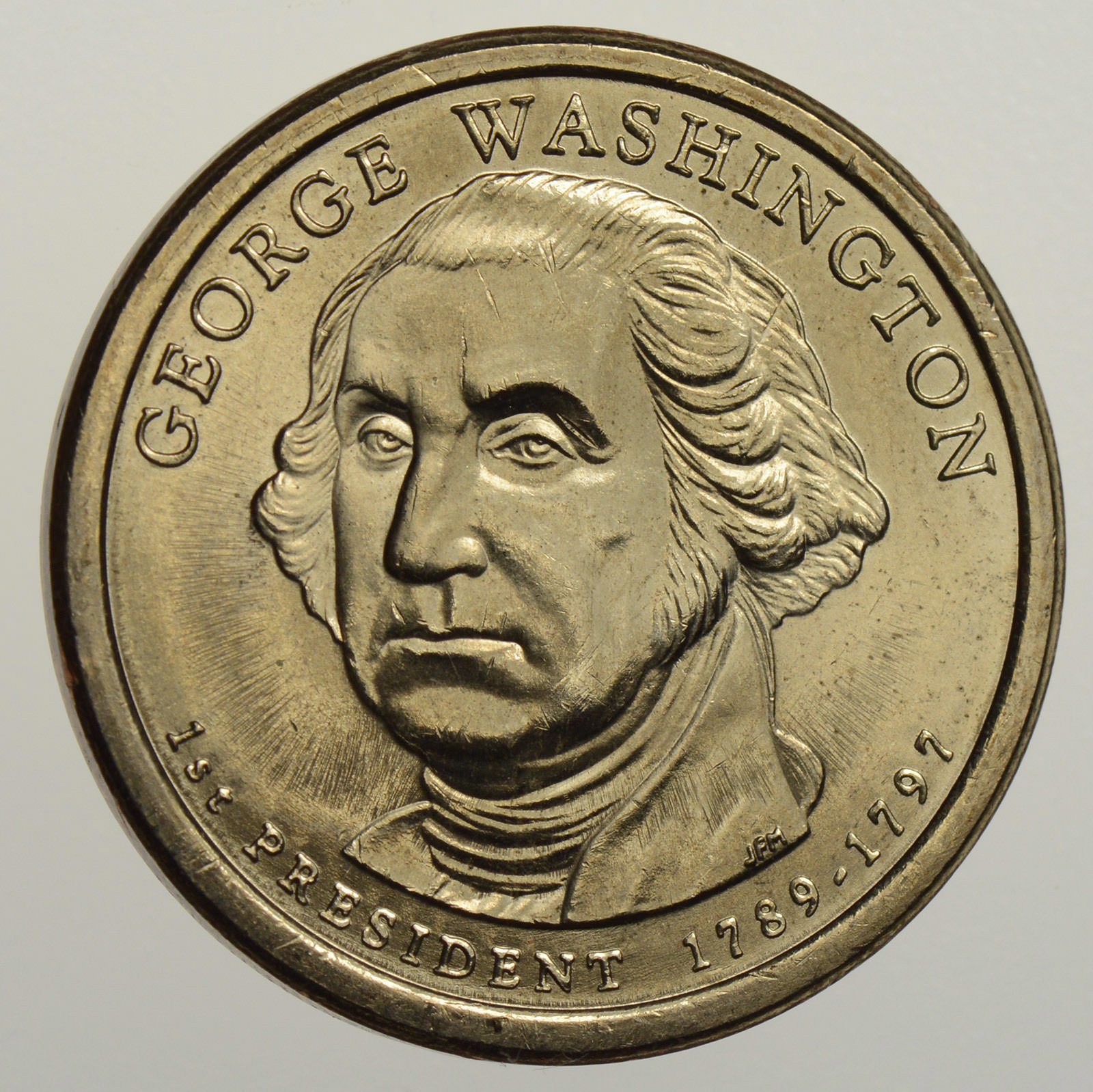 RARE Error 2007 George Washington Dollar Coin 1st President RARE Error 2007 George Washington Dollar Coin 1st President