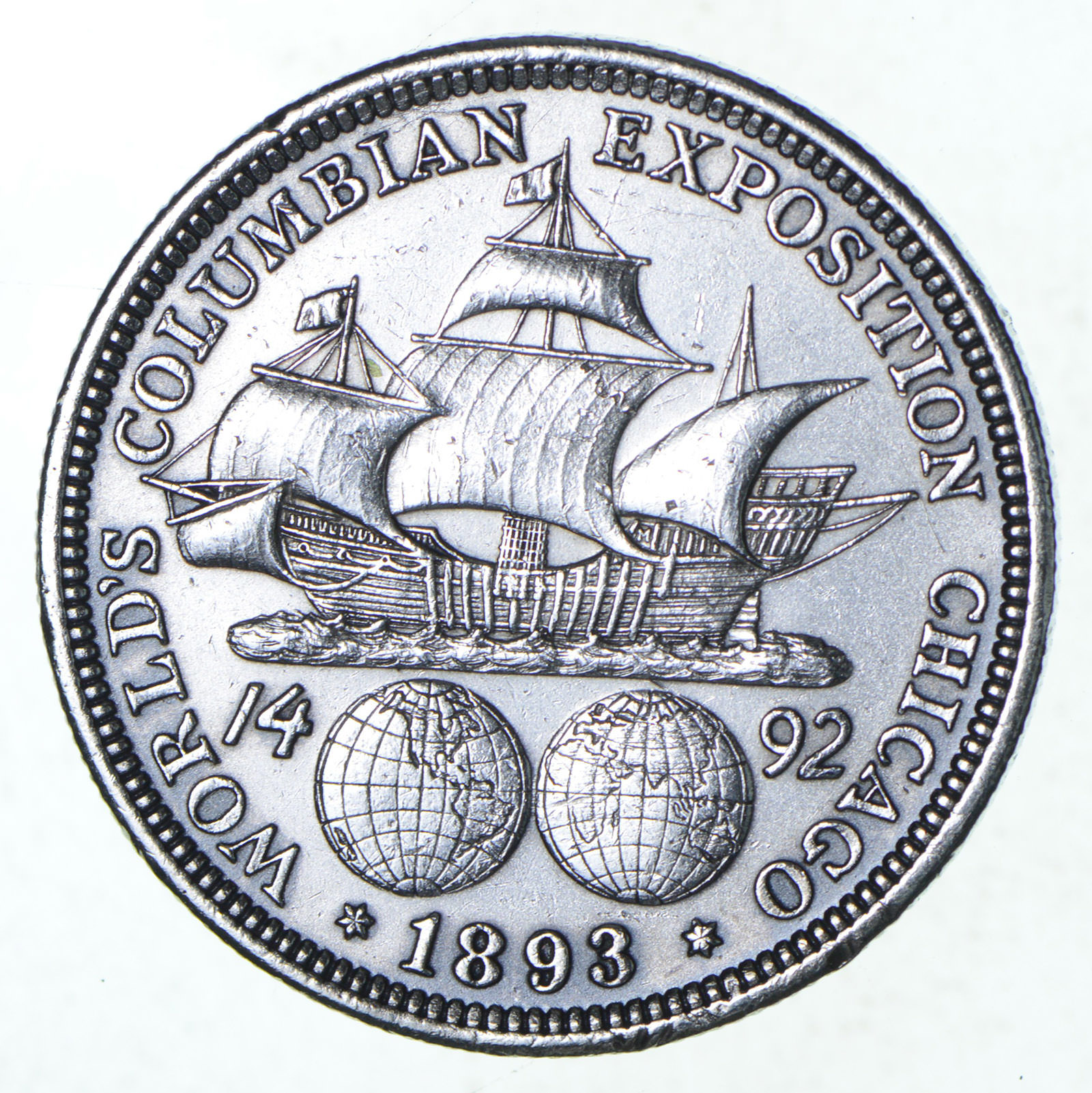Rare - First Year - 1892 Silver Columbian Exposition U.S. Commemorative ...
