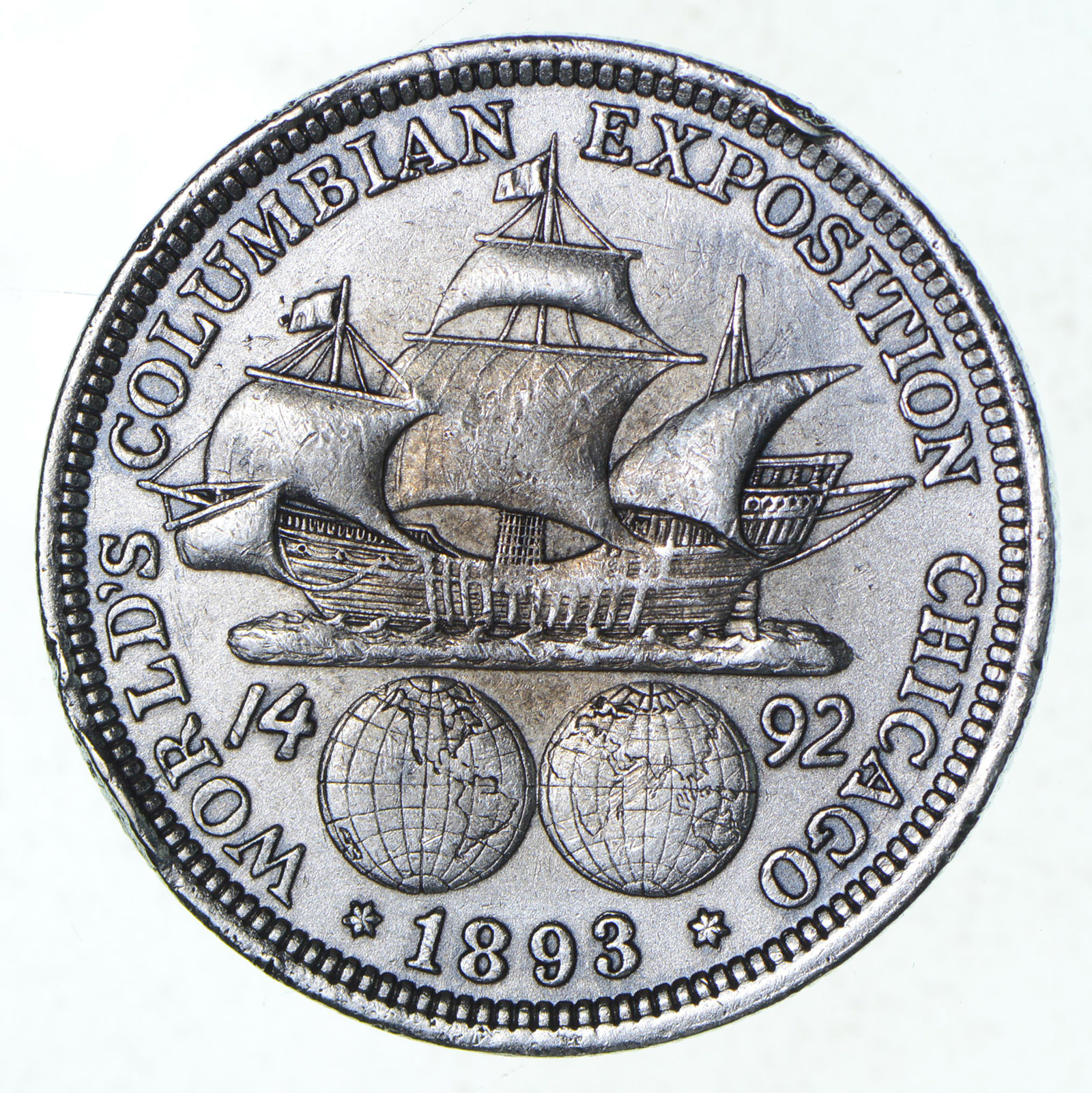Rare - First Year - 1892 Silver Columbian Exposition U.S. Commemorative ...