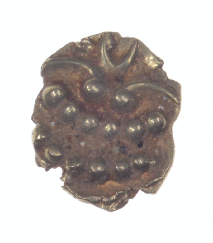 RARE GOLD - India Gold Fanam Coin - Circa 1700-1830 AD - Weighing .3 to ...