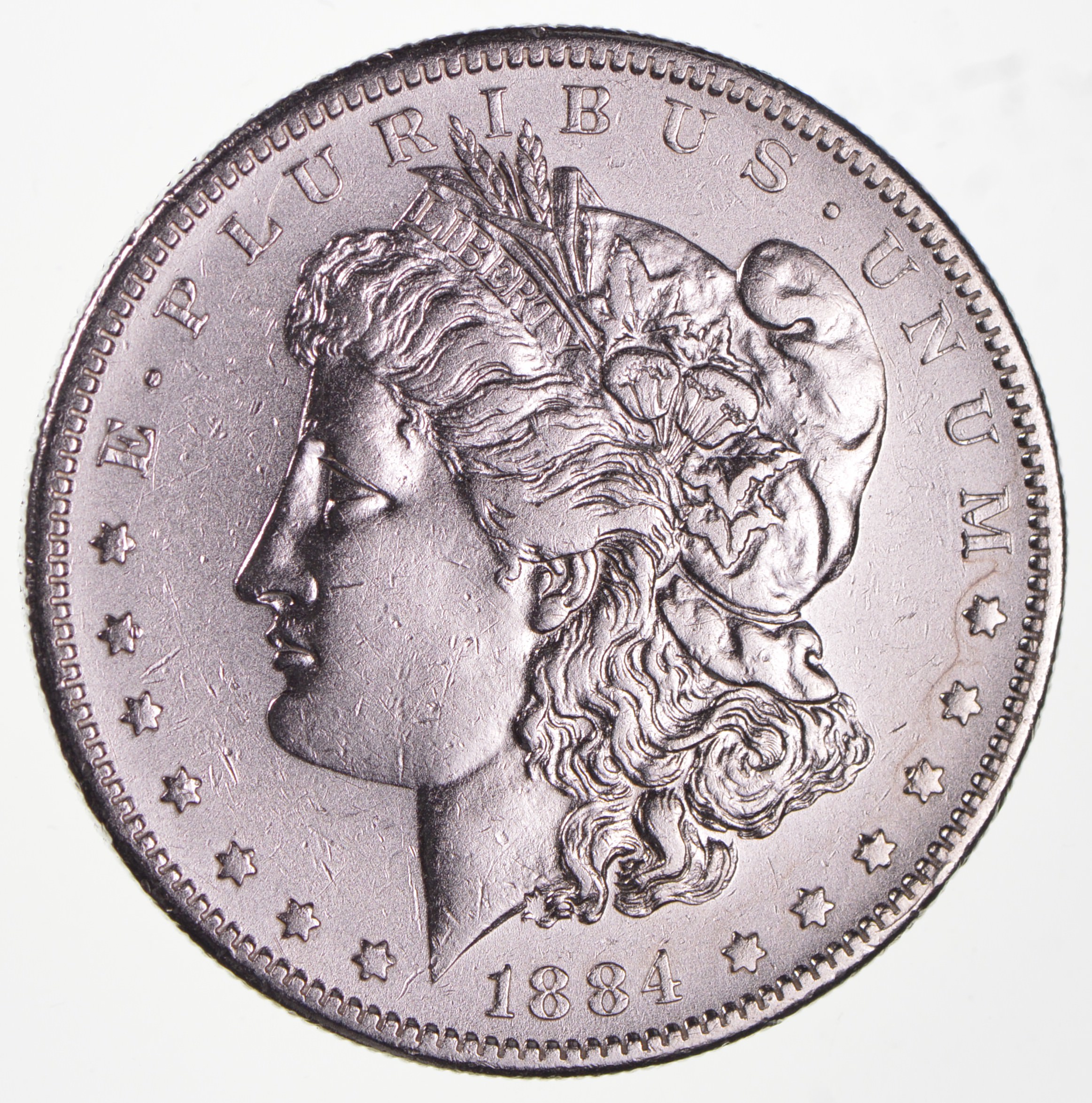 RARE - High Grade - 1884-S Morgan Silver Dollar - KEY DATE - Look at ...