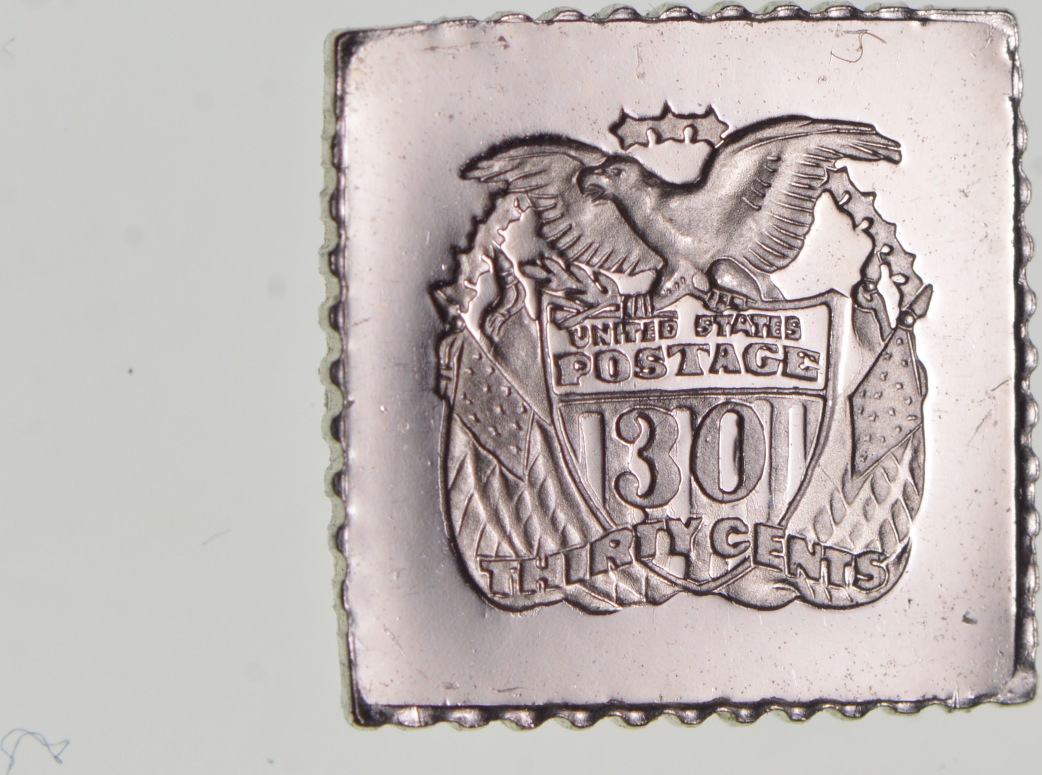 Rare - Historic Stamp Sterling Silver Medallion | Property Room