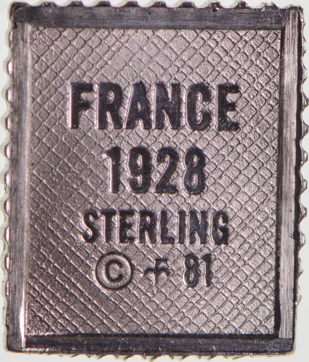 Rare - Historic Stamp Sterling Silver Medallion | Property Room