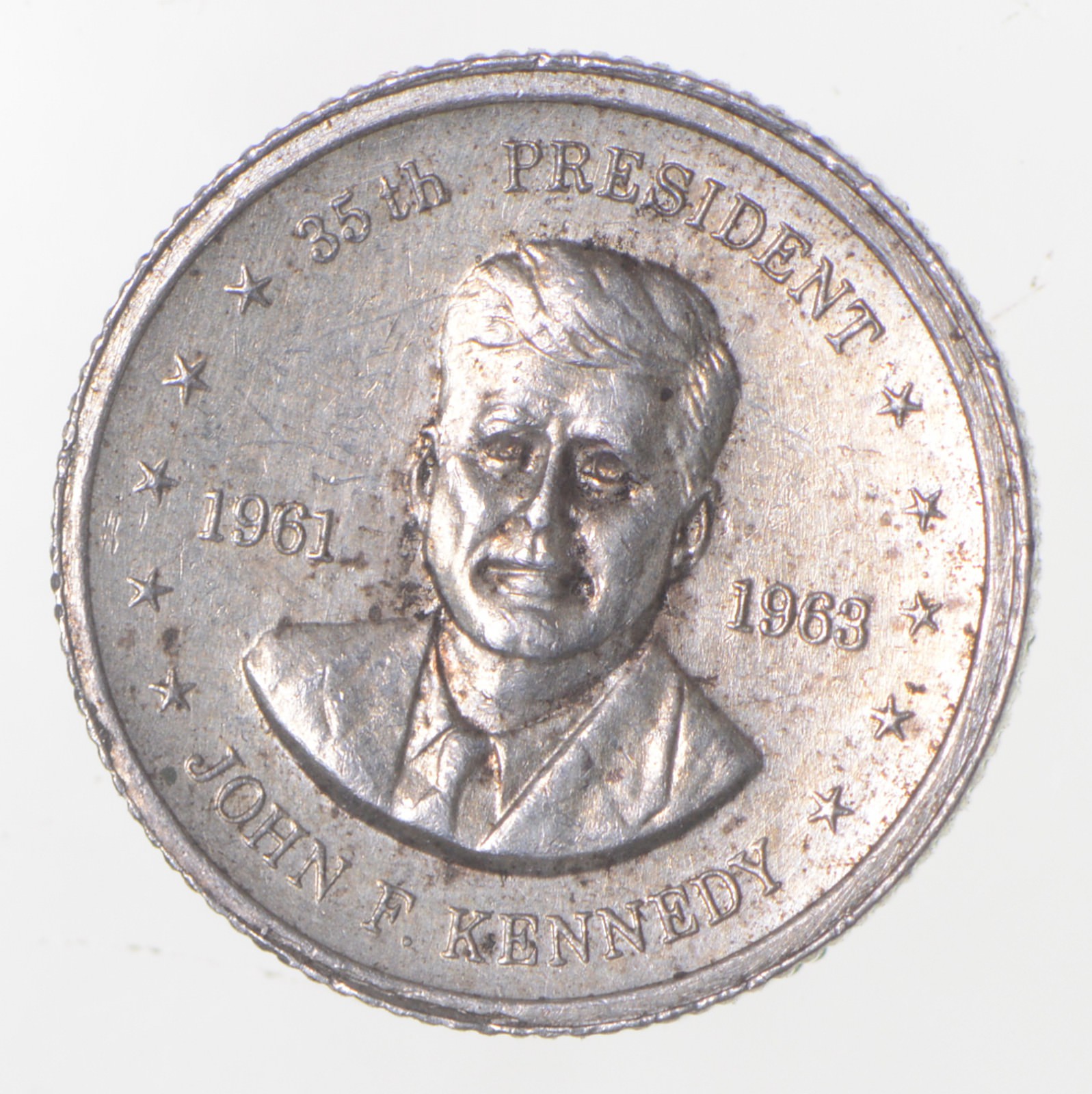 RARE John F. Kennedy .925 Sterling Silver - Round Limited Edition ...