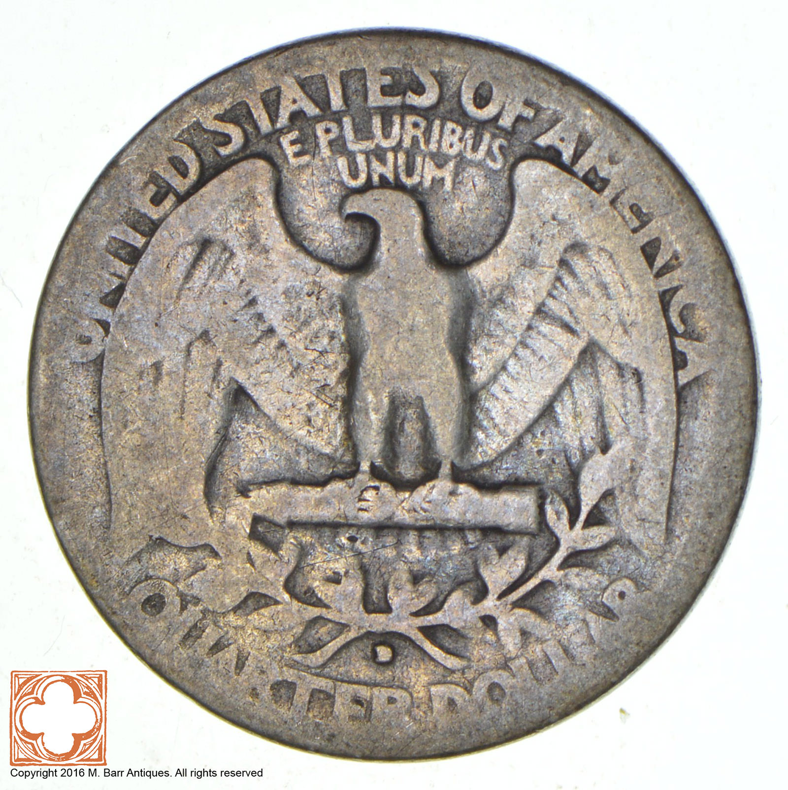RARE Key Date - 1932-D Washington Quarter - First Year - TOUGH ...