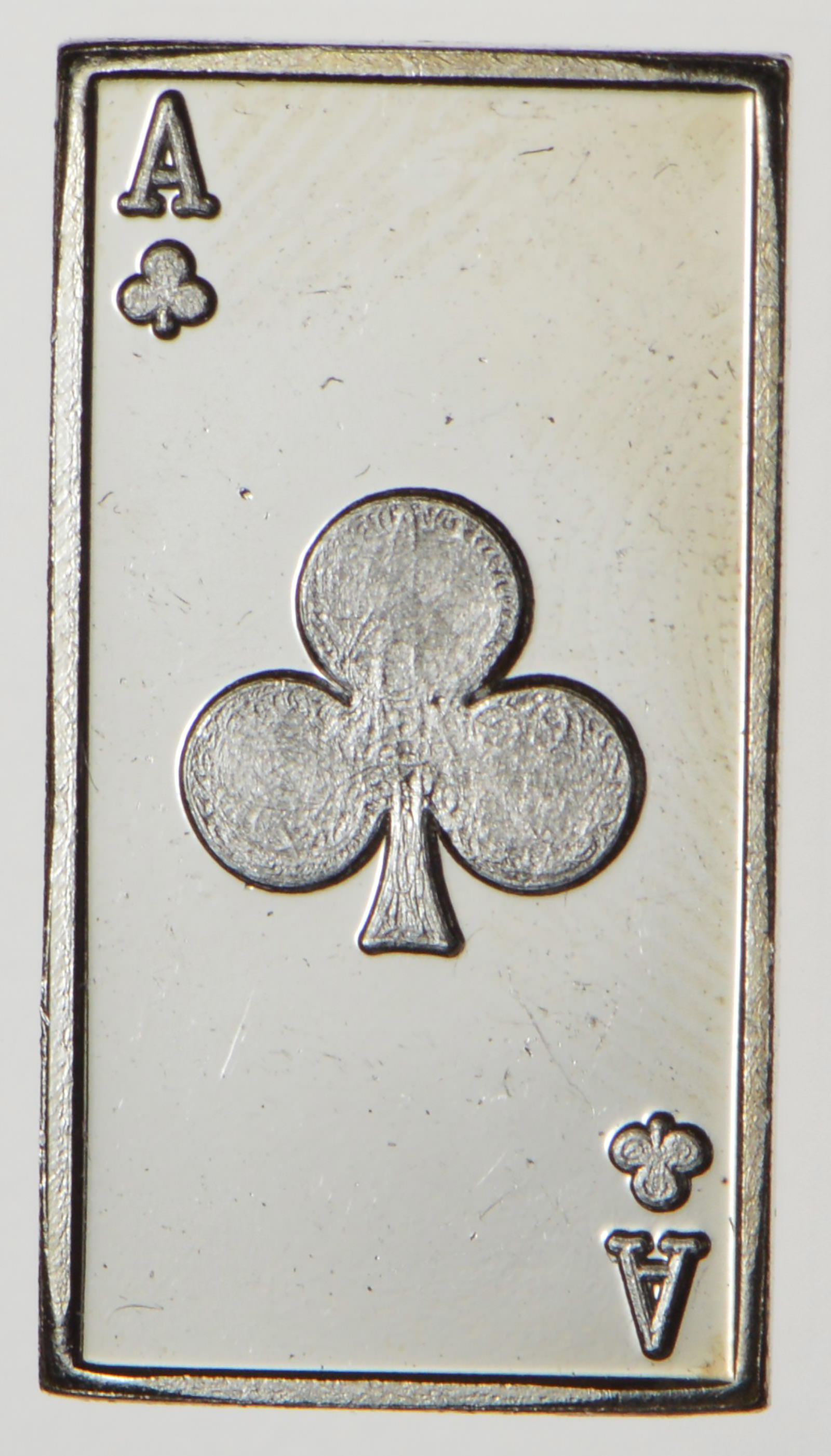 Rare Limited Edition .999 Fine Silver Ace Playing Card Commemorative ...