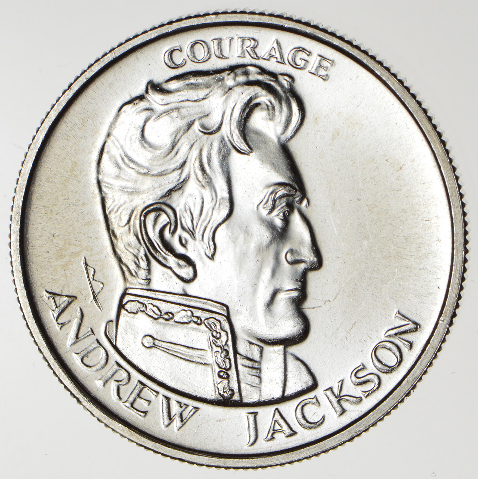 Rare Limited Edition .999 Fine Silver Andrew Jackson Liberty Lobby 1983 ...
