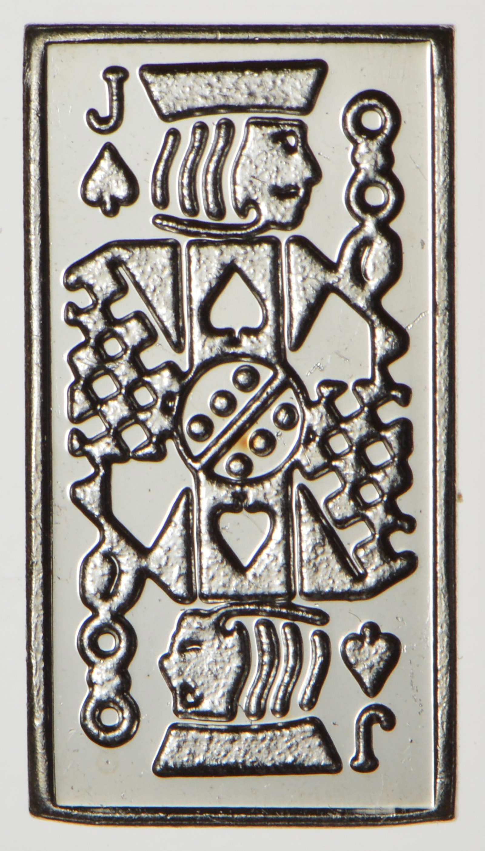 Rare Limited Edition .999 Fine Silver Jack Playing Card Commemorative ...