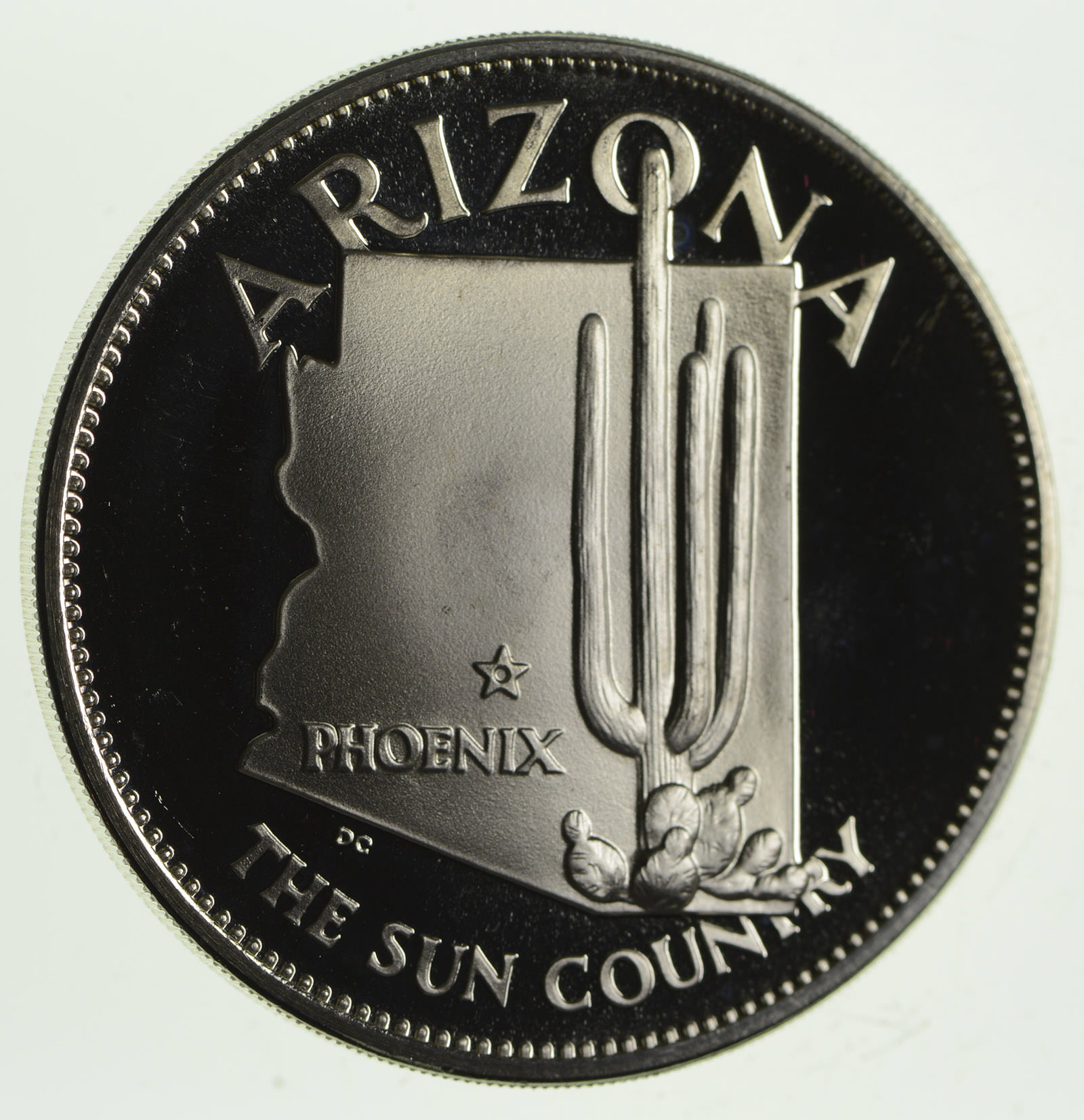 Rare - Limited Edition Arizona The Sun Country Sterling Large Silver ...