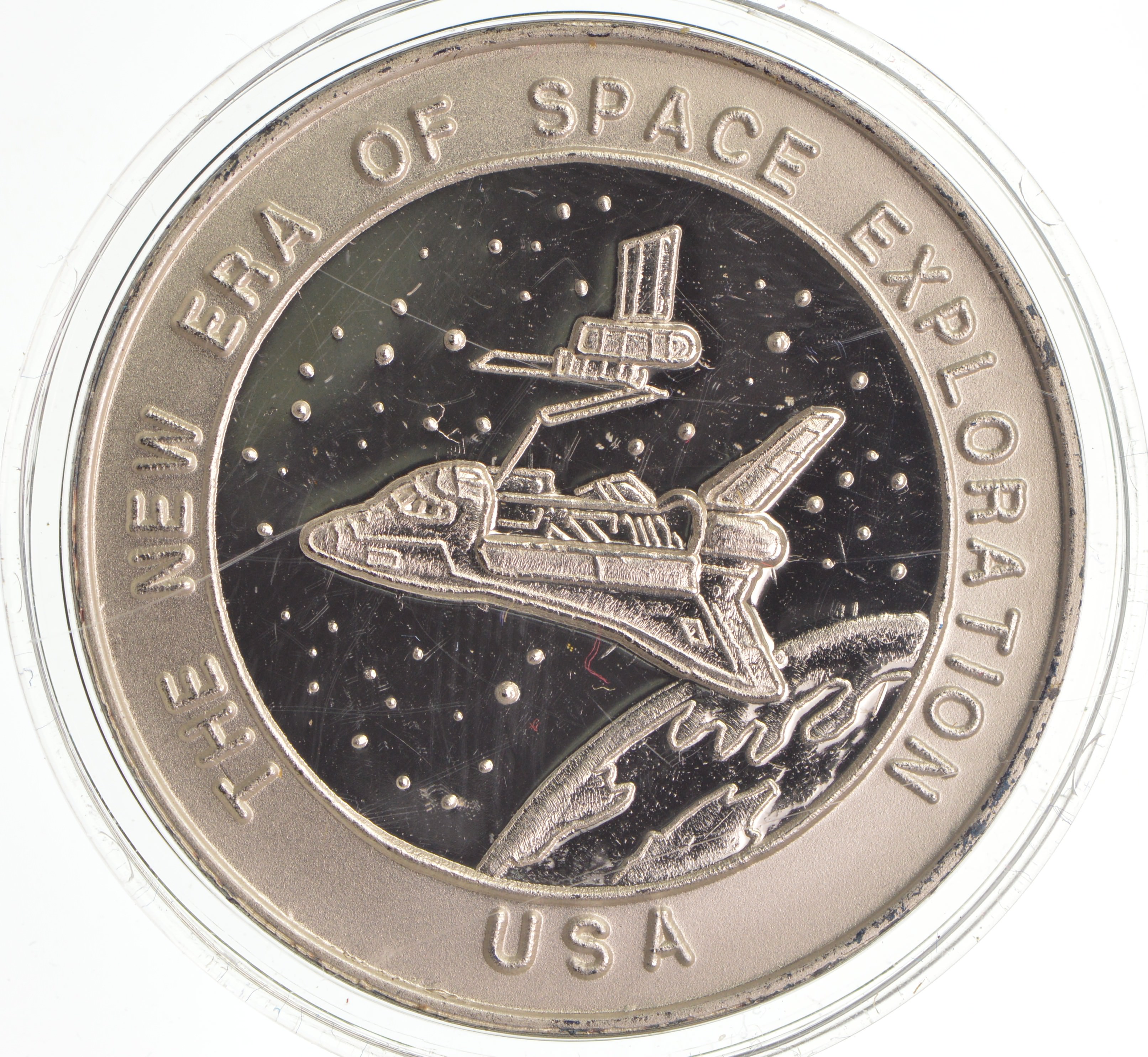 Rare - Limited Edition - Kennedy Space Center - 1 Oz Silver Round .999 ...