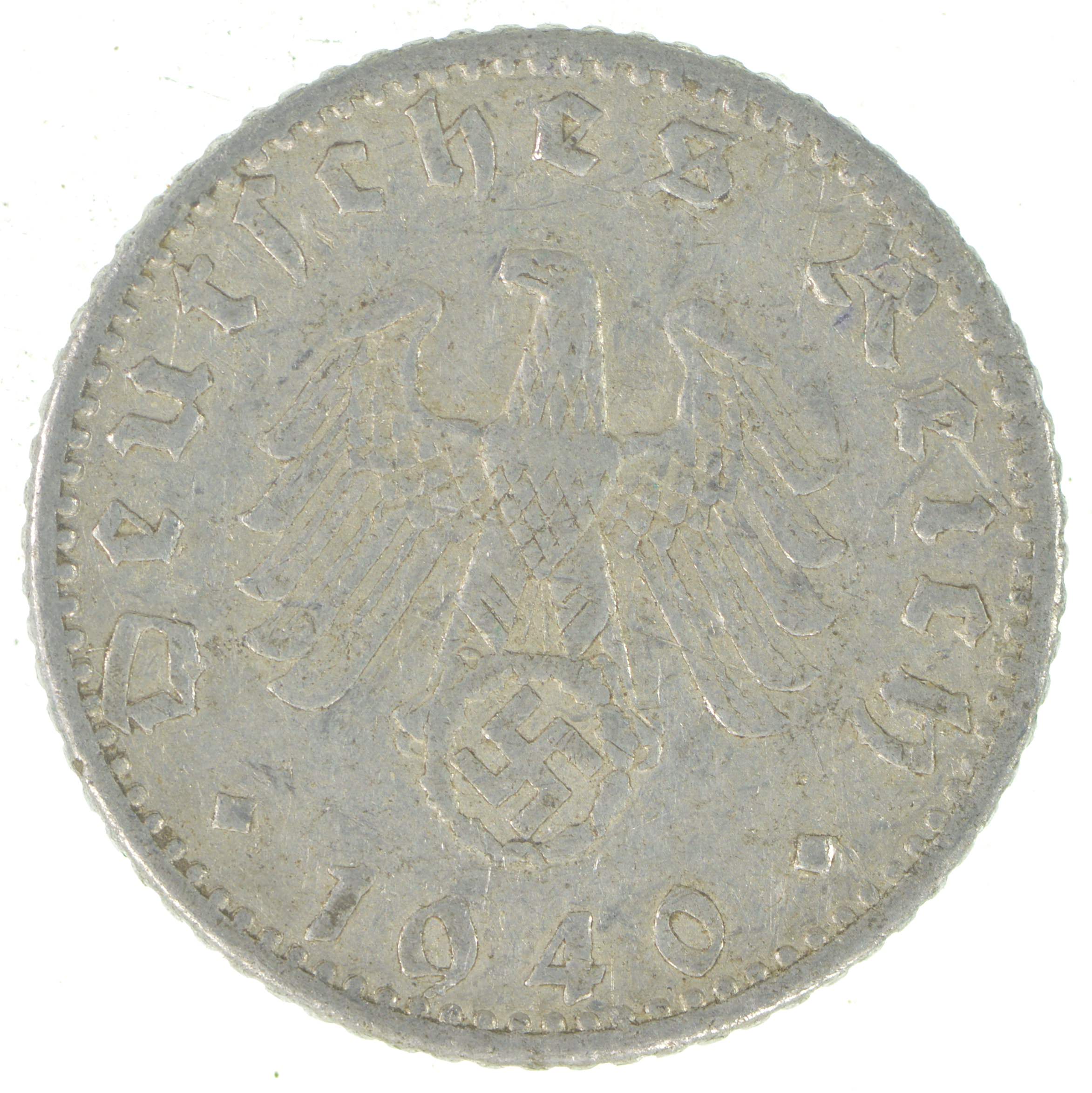 Rare - Nazi Germany Swastika - Authentic WWII Era Coin | Property Room