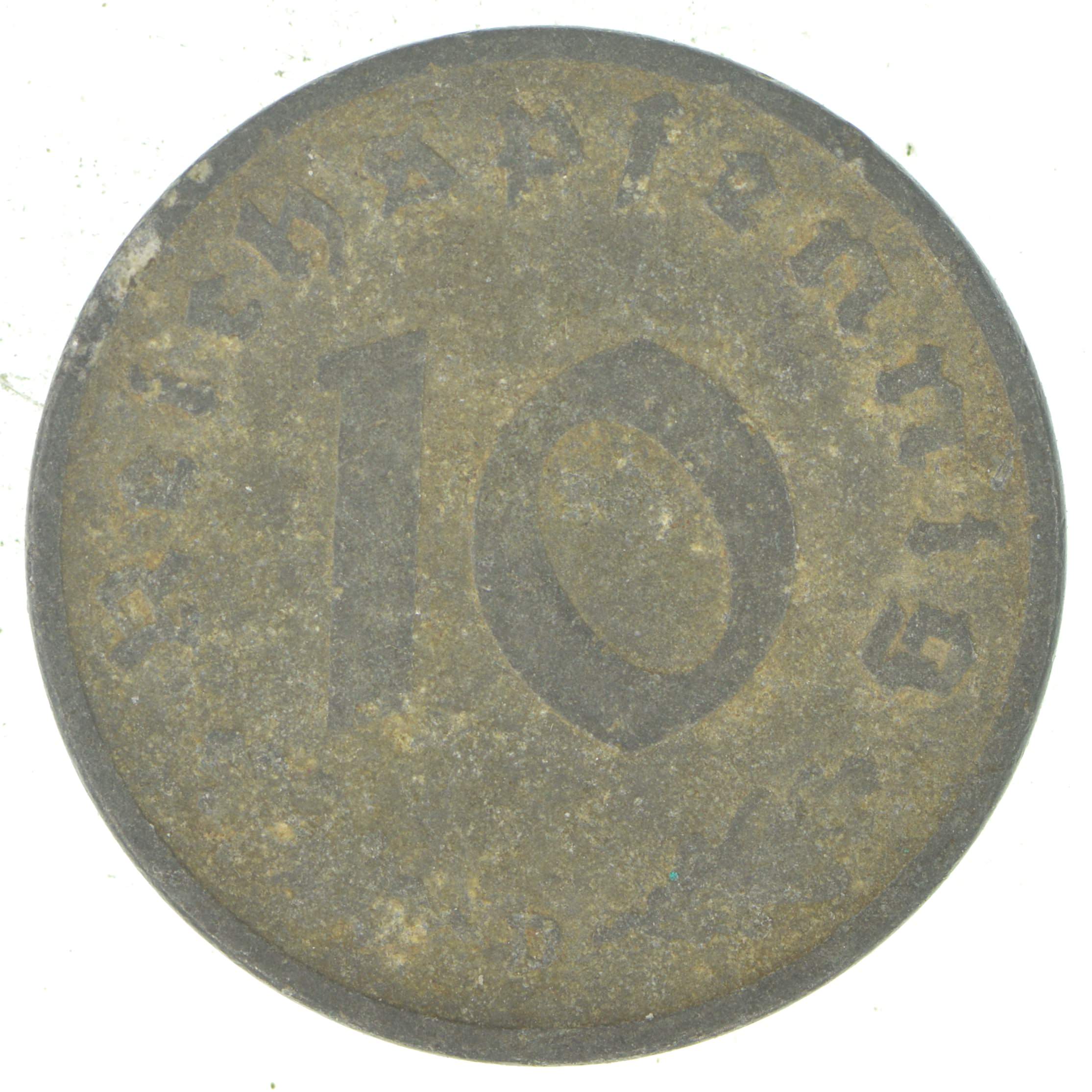 Rare - Nazi Germany Swastika - Authentic WWII Era Coin | Property Room