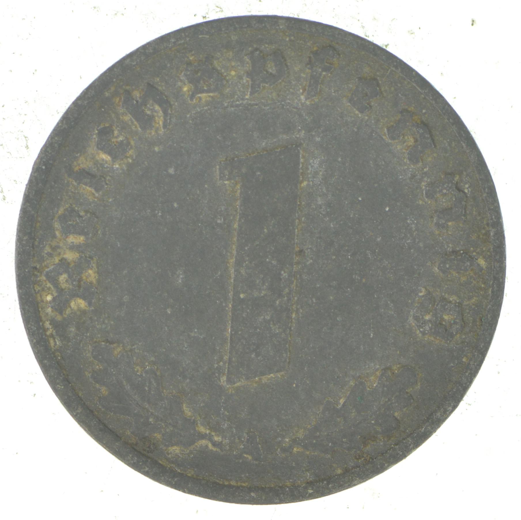 Rare - Nazi Germany Swastika - Authentic WWII Era Coin | Property Room