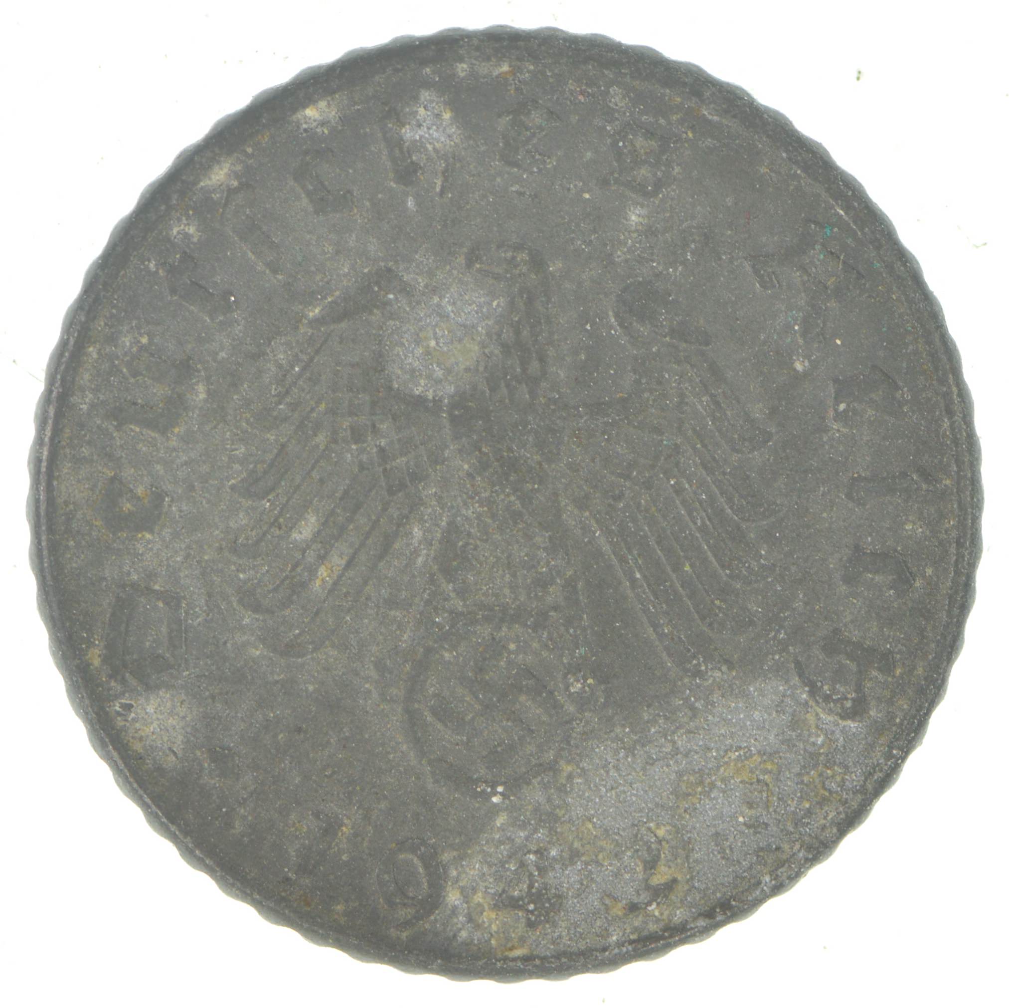 Rare - Nazi Germany Swastika - Authentic WWII Era Coin | Property Room