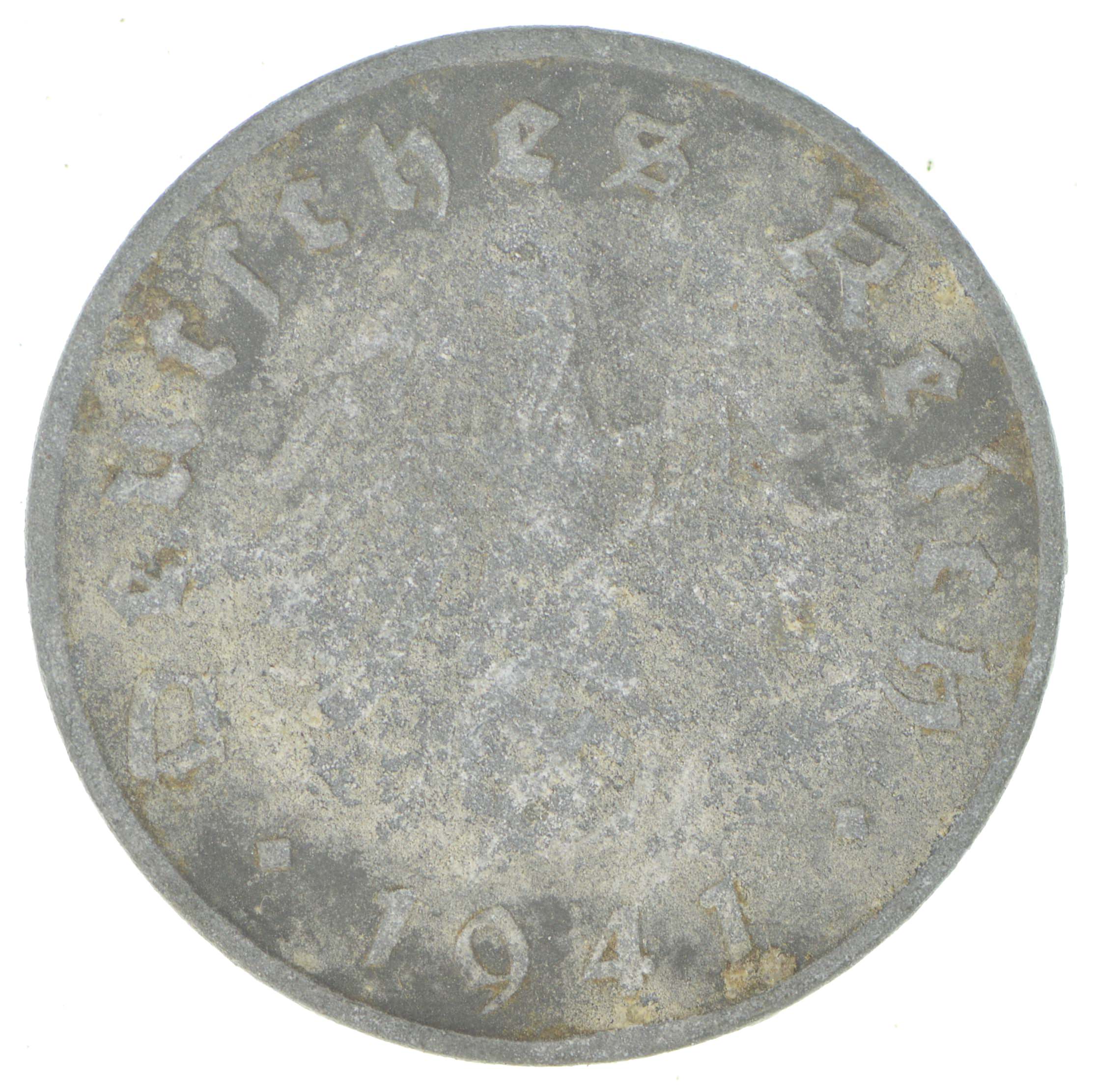 Rare - Nazi Germany Swastika - Authentic WWII Era Coin | Property Room