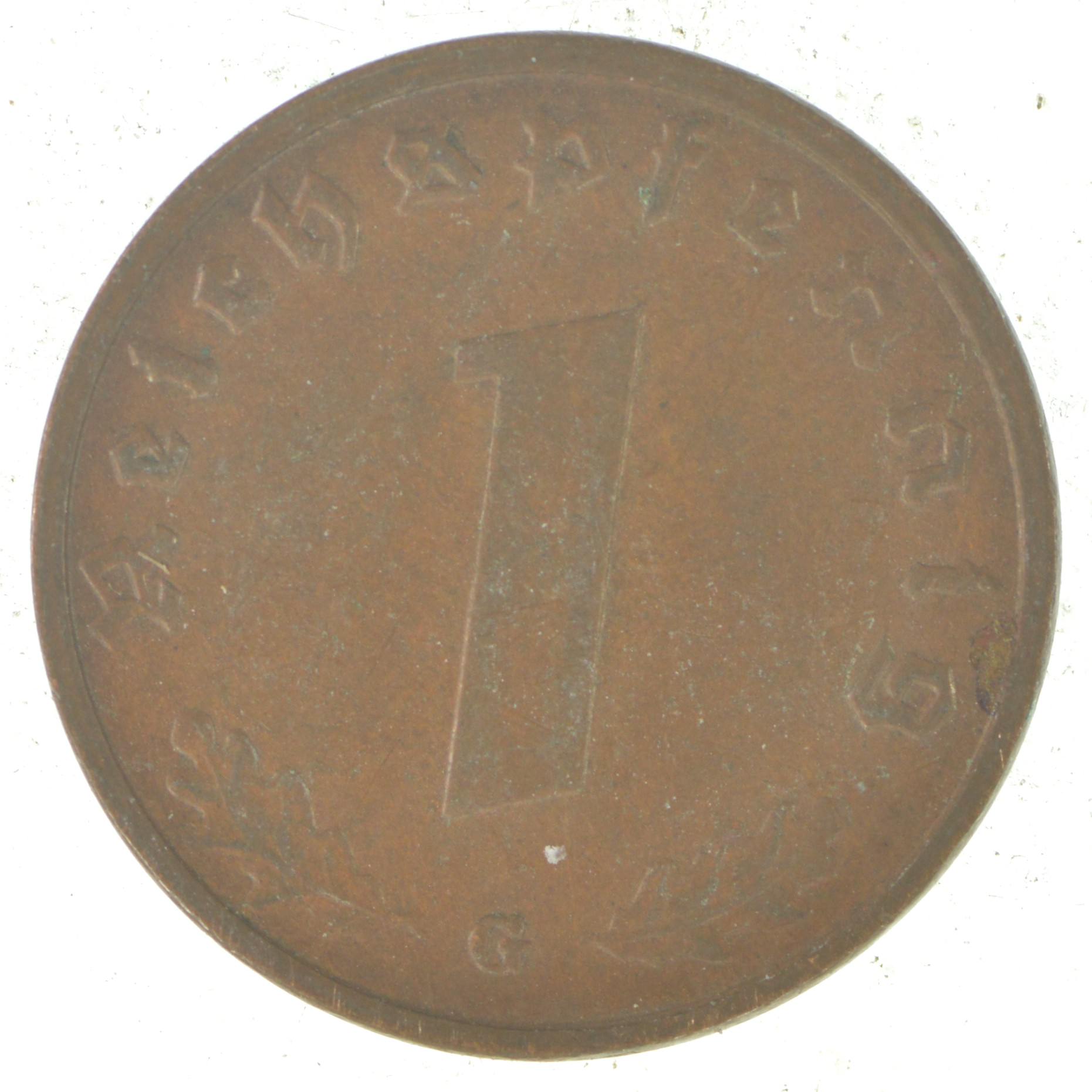 Rare - Nazi Germany Swastika - Authentic WWII Era Coin | Property Room