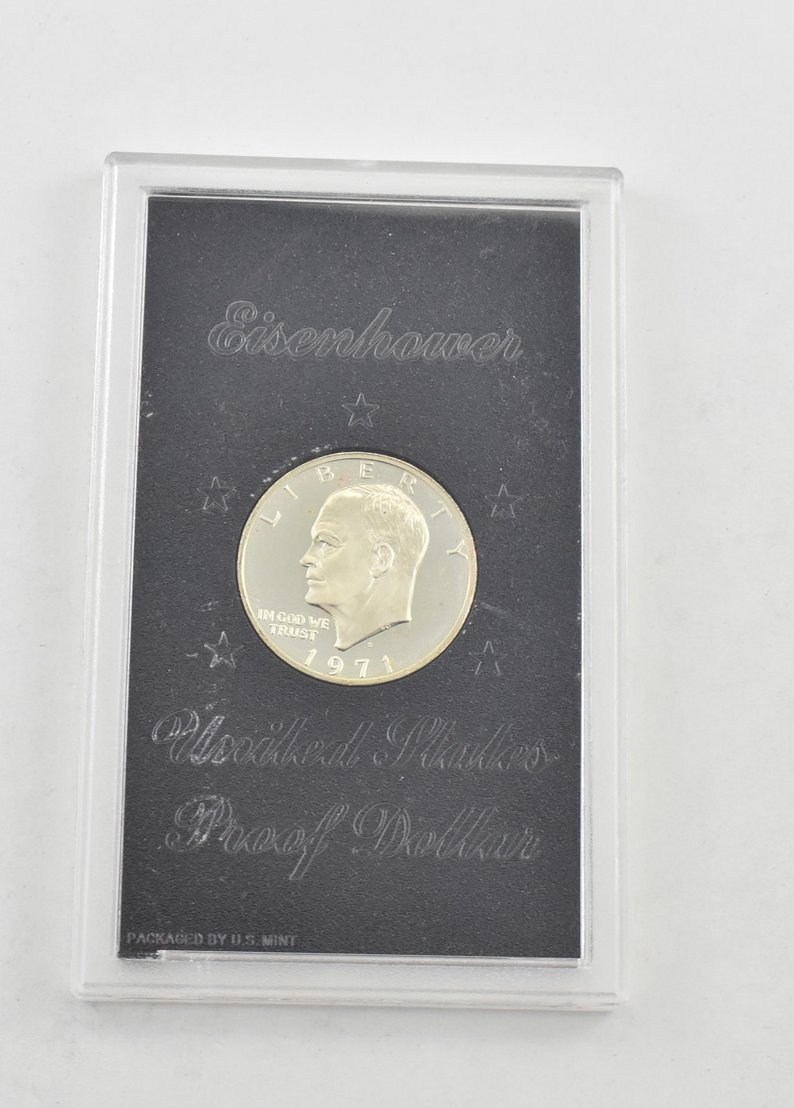 Rare - Peg Leg Variety 1971-S United States Eisenhower Proof Silver ...