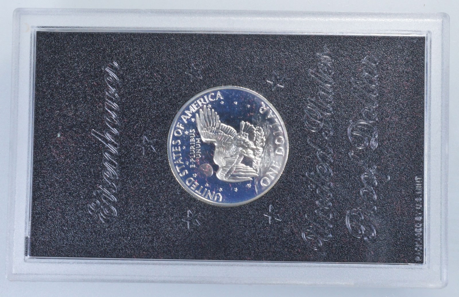 Rare - Peg Leg Variety 1971-S United States Eisenhower Proof Silver ...