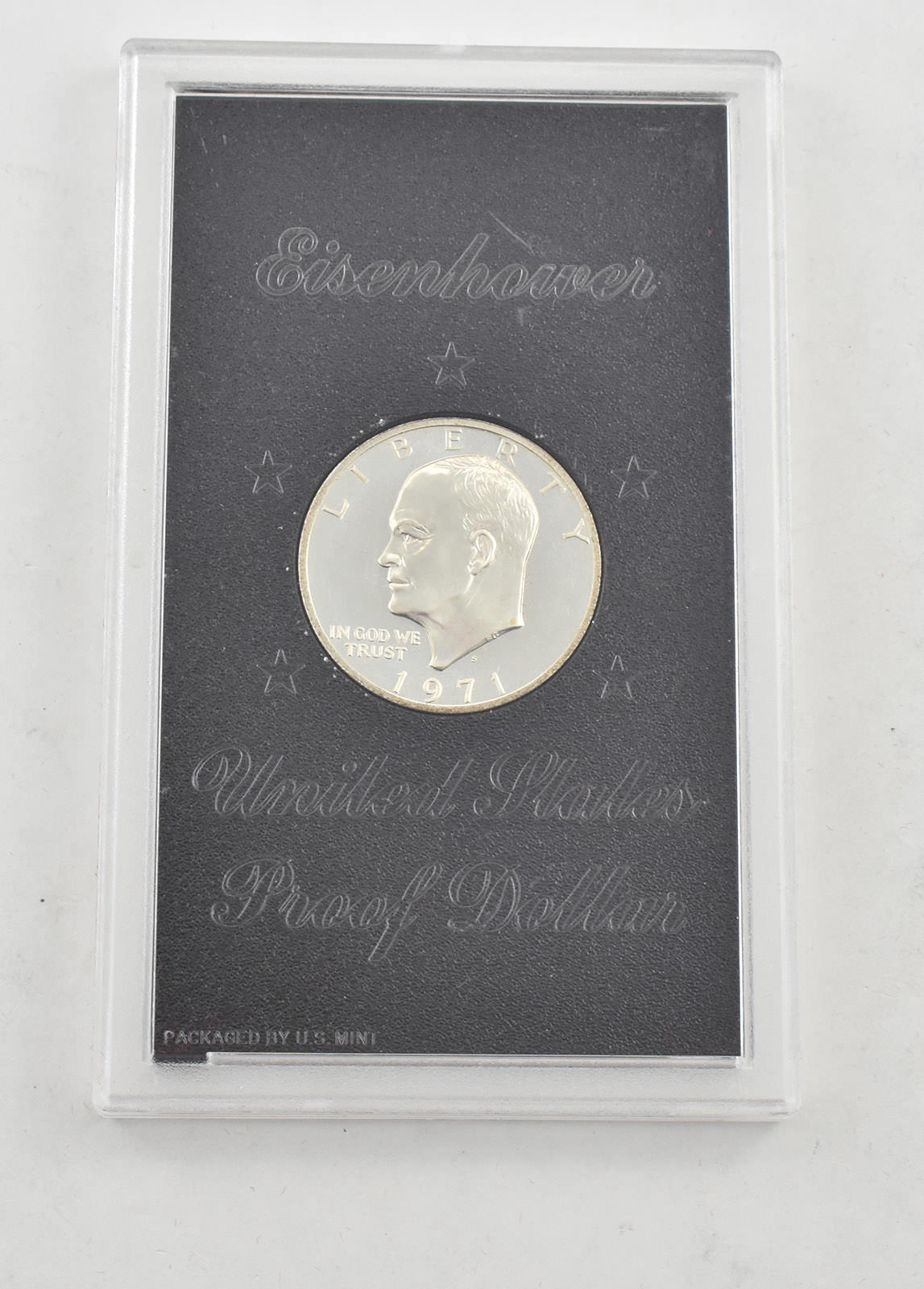 Rare - Peg Leg Variety 1971-S United States Eisenhower Proof Silver ...