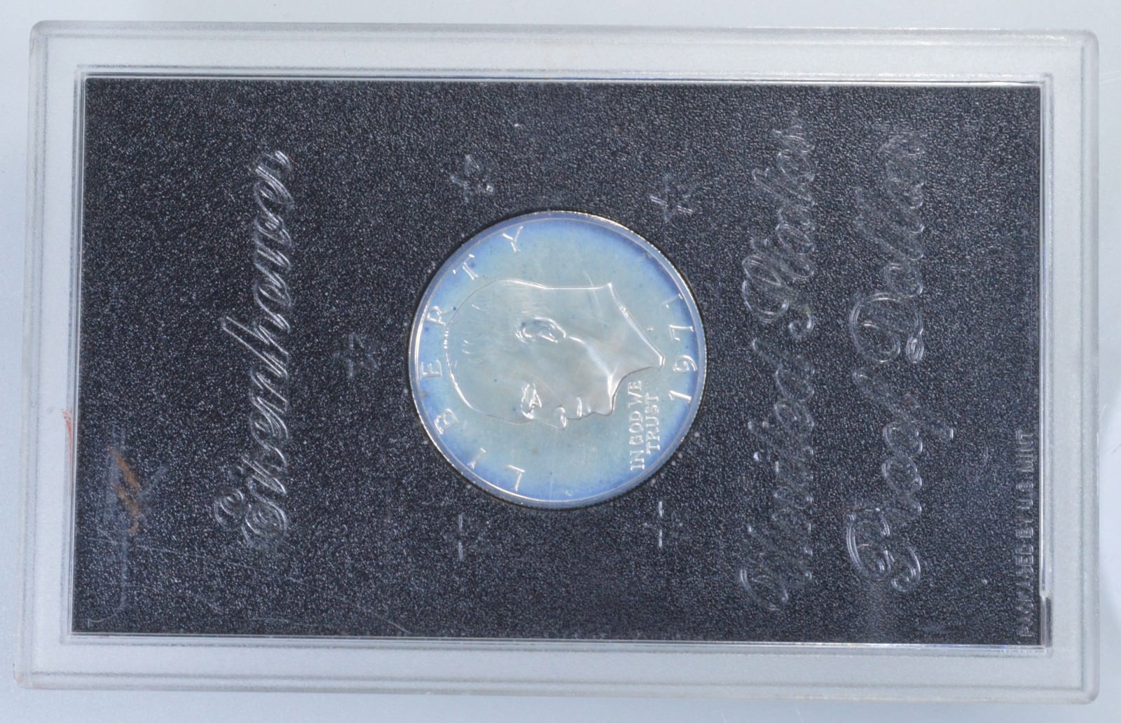 Rare - Peg Leg Variety 1971-S United States Eisenhower Proof Silver ...