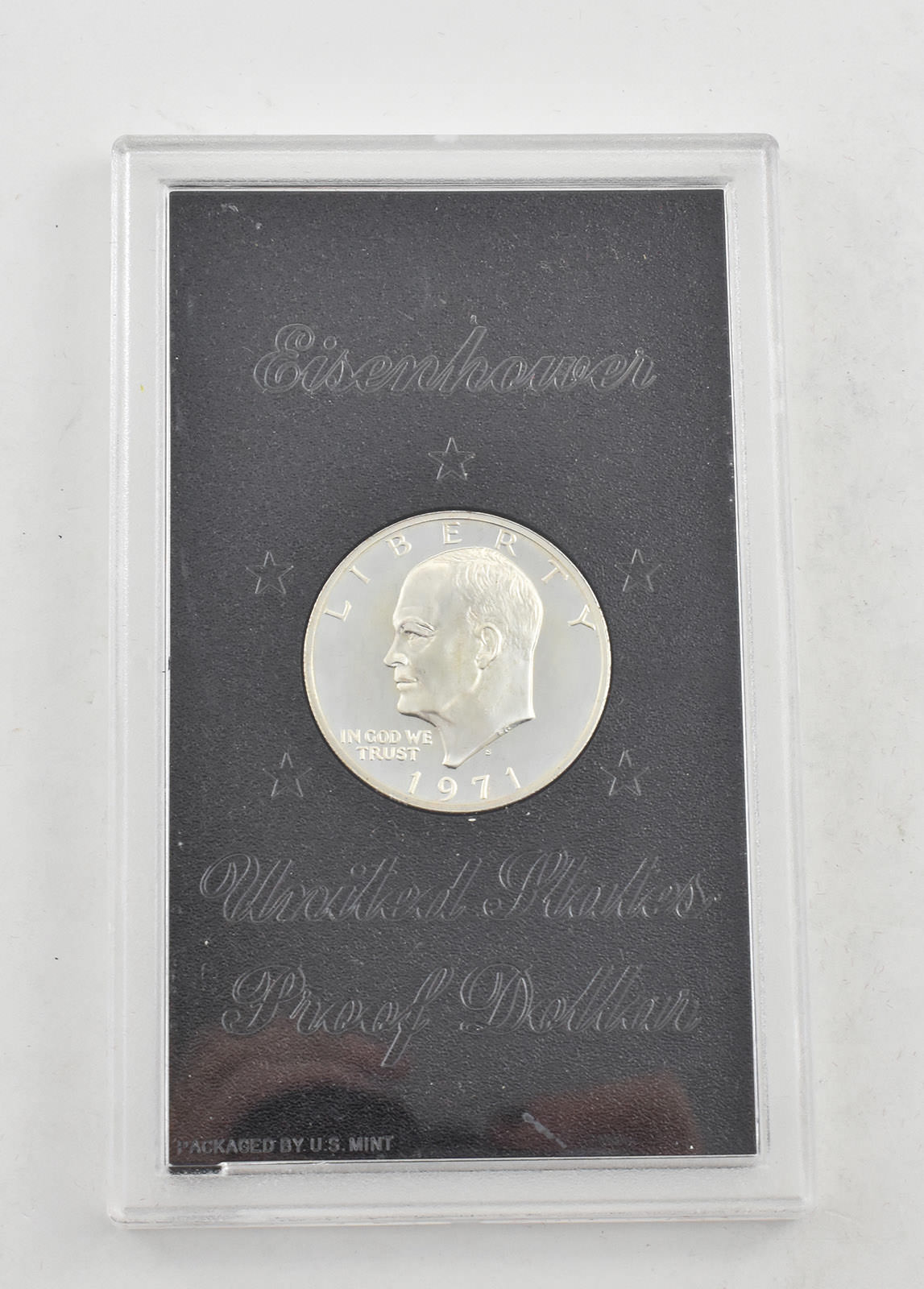 Rare - Peg Leg Variety 1971-S United States Eisenhower Proof Silver ...