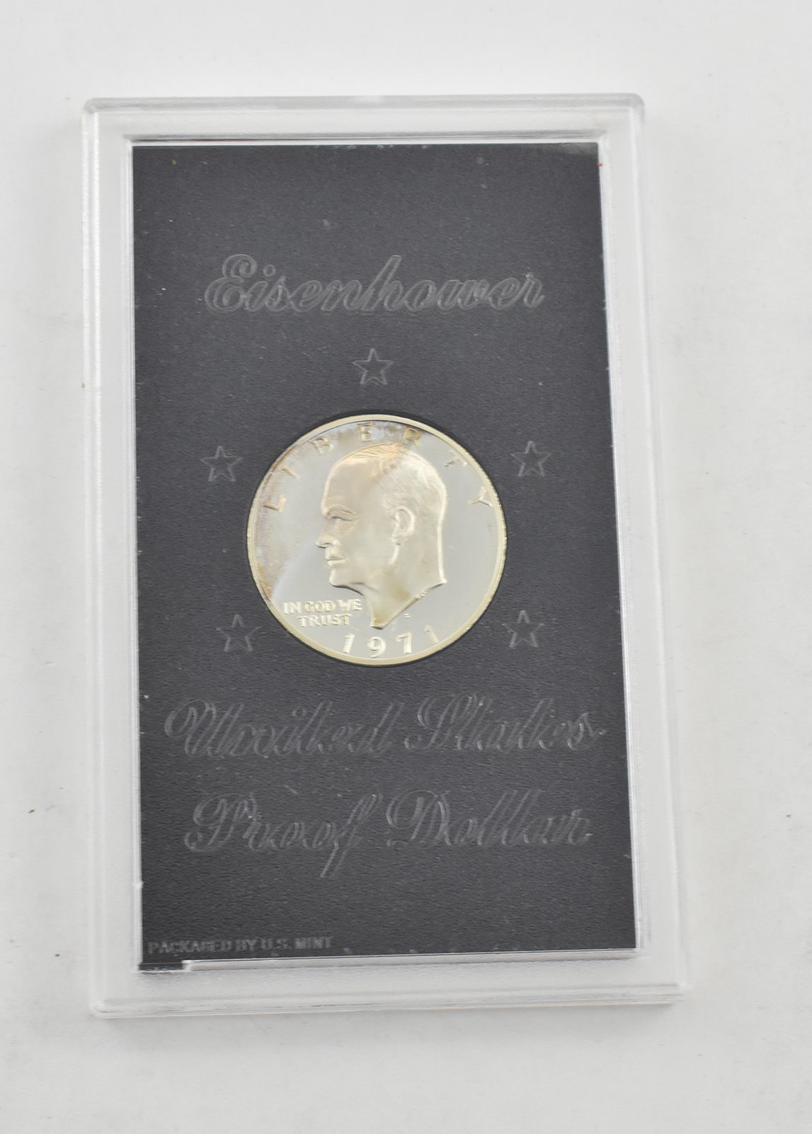 Rare - Peg Leg Variety 1971-S United States Eisenhower Proof Silver ...