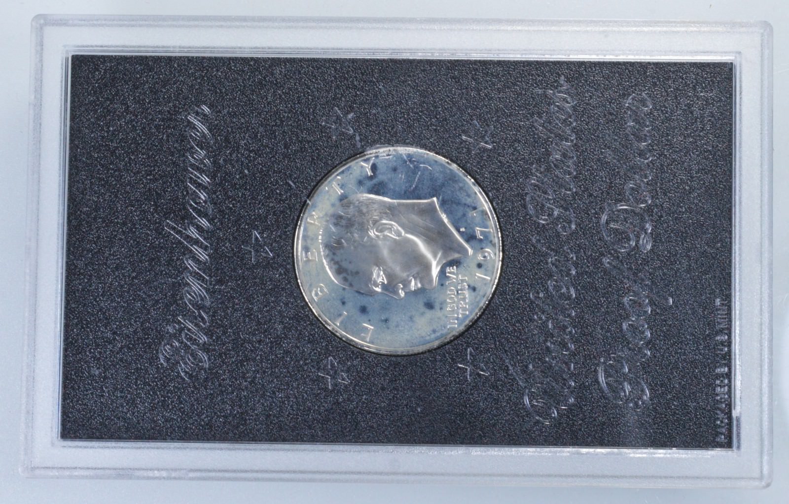 Rare - Peg Leg Variety 1971-S United States Eisenhower Proof Silver ...