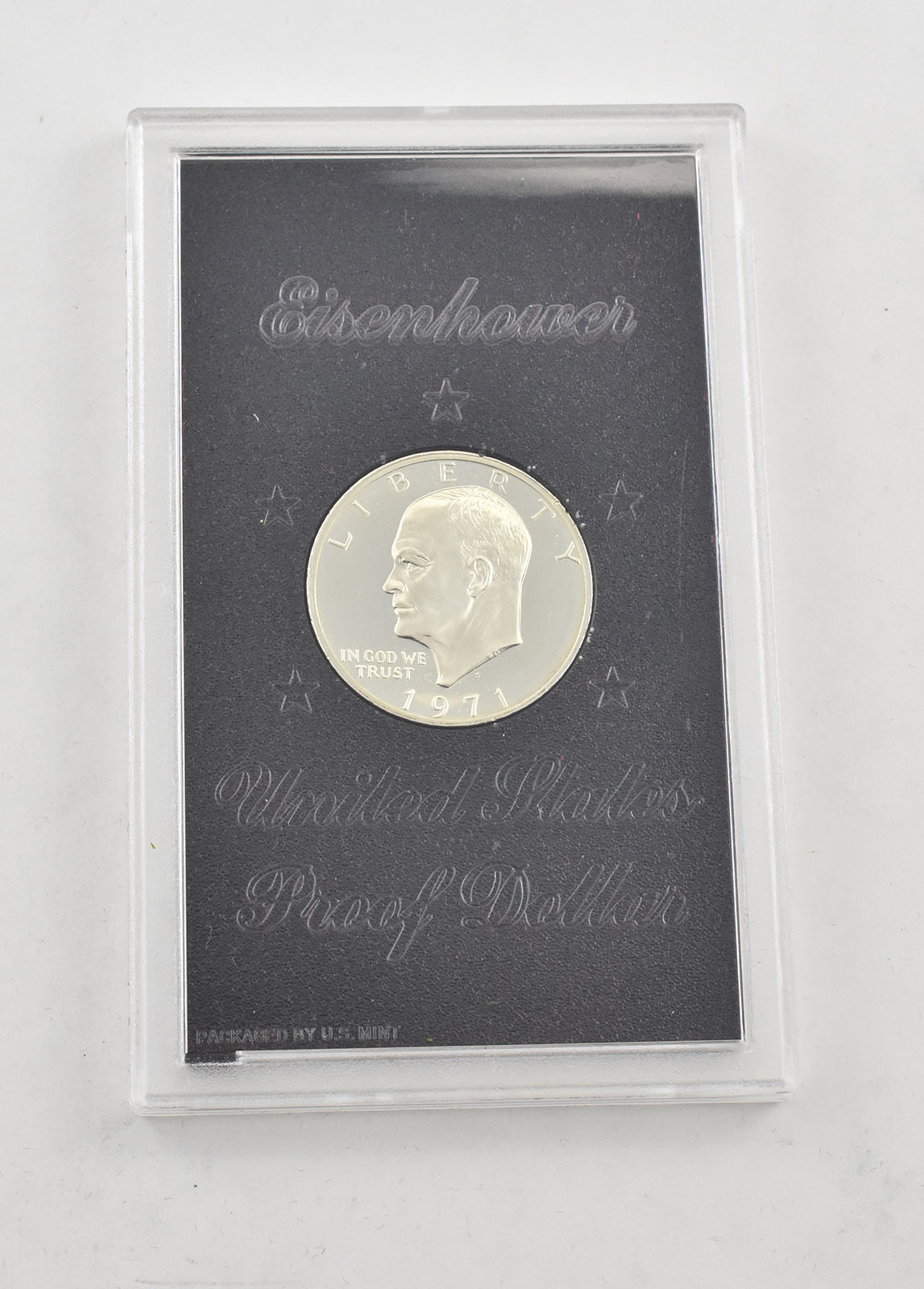Rare - Peg Leg Variety 1971-S United States Eisenhower Proof Silver ...