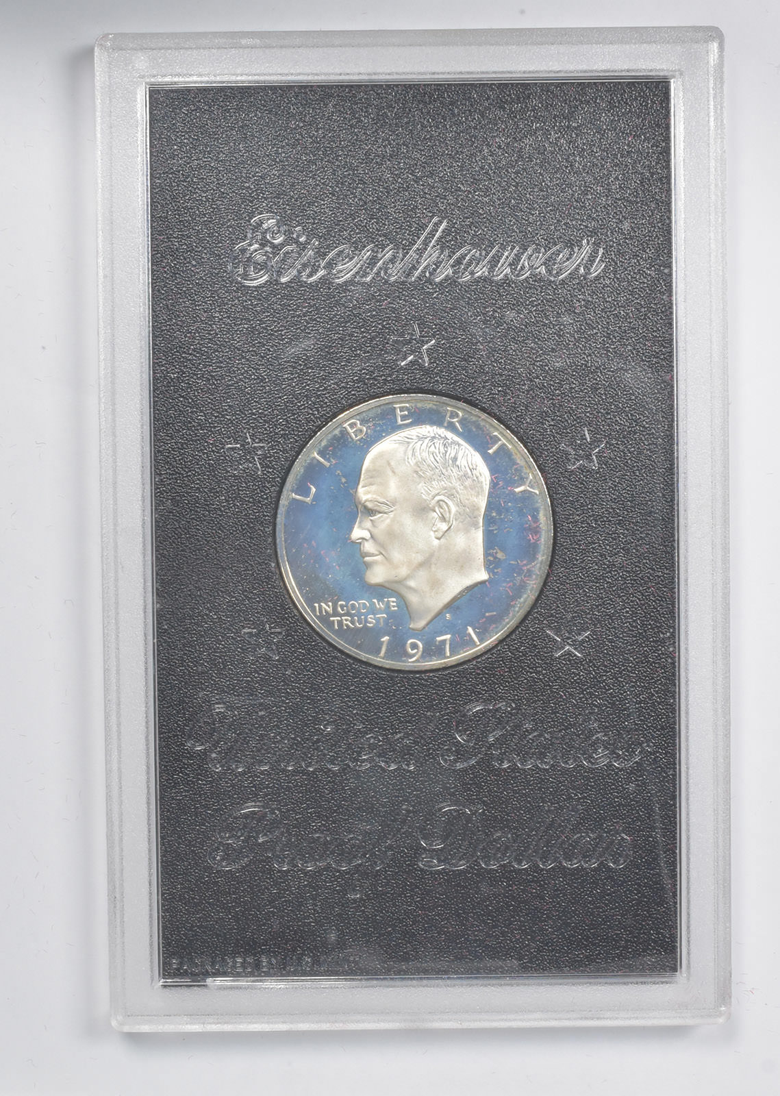 Rare - Peg Leg Variety 1971-S United States Eisenhower Proof Silver ...