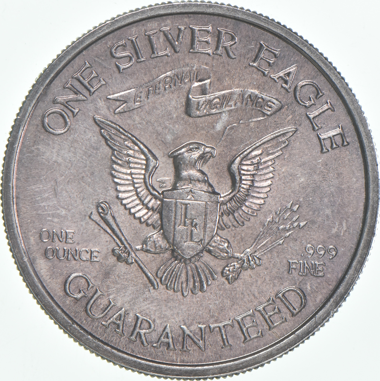 Rare Silver 1 Oz. Liberty Lobby Silver Round .999 Fine Silver ...