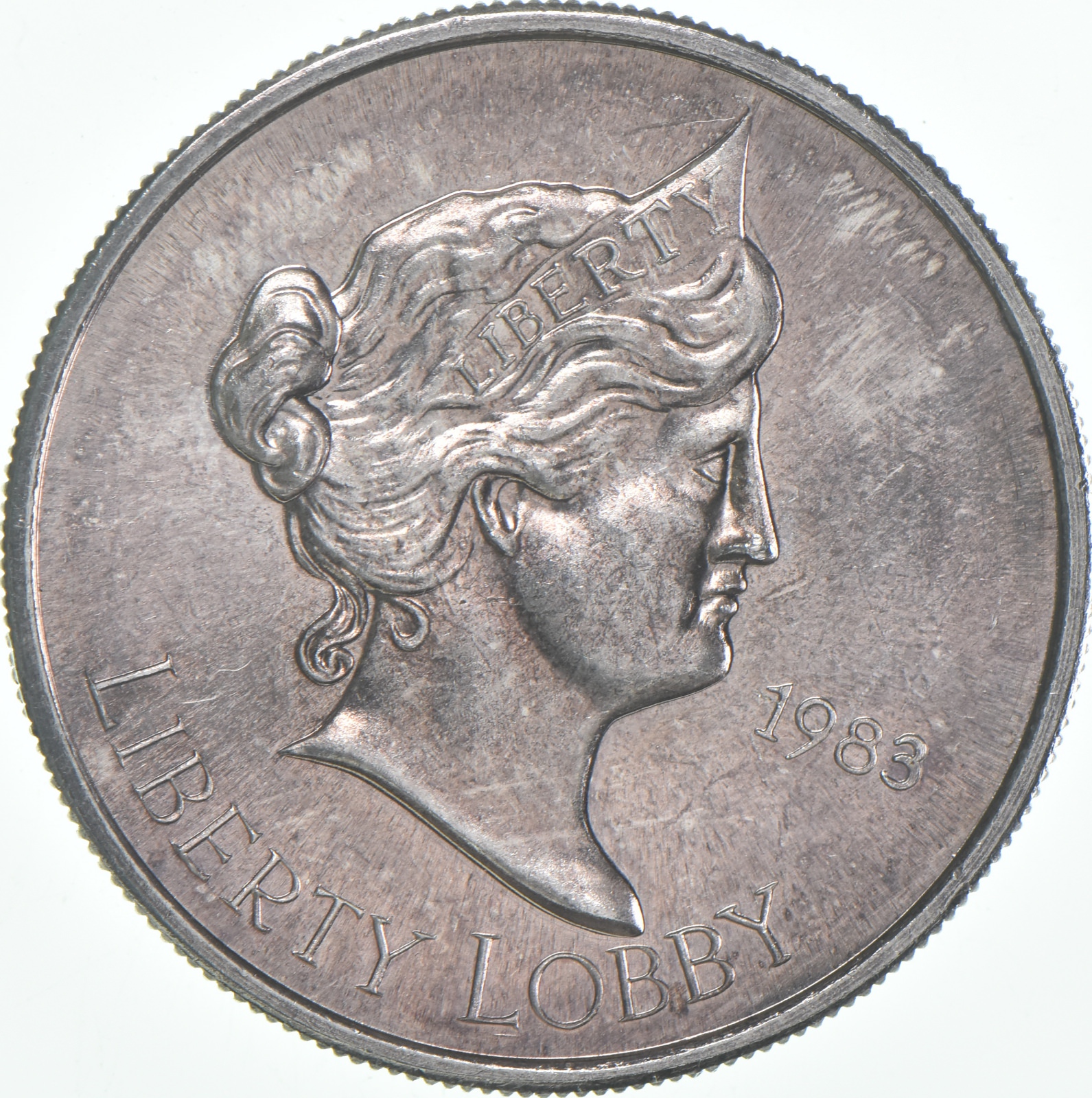 Rare Silver 1 Oz. Liberty Lobby Silver Round .999 Fine Silver ...