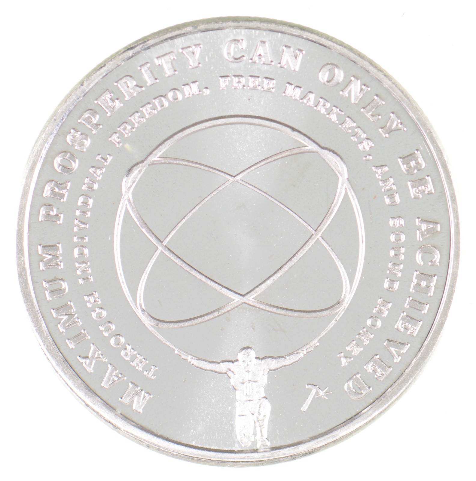 Rare Silver 1 Oz. Maximum Prosperity Silver Round.999 Fine Silver ...