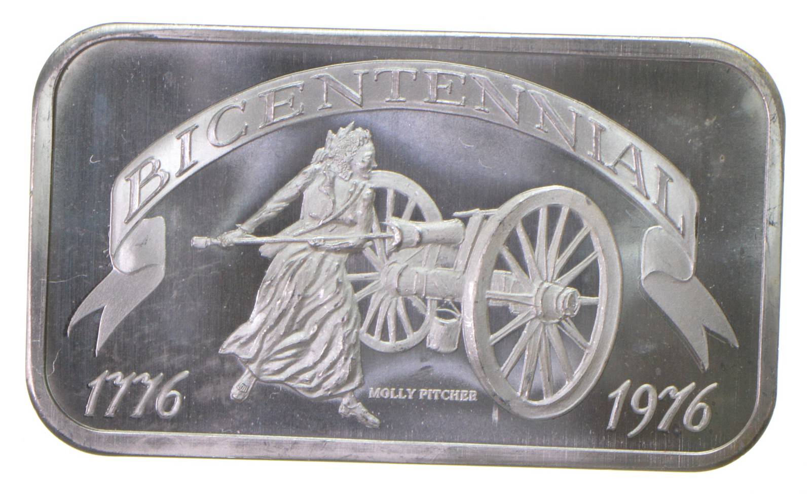 Rare Silver 1 Oz. U.S. Bicentennial Silver Bar.999 Fine Silver ...