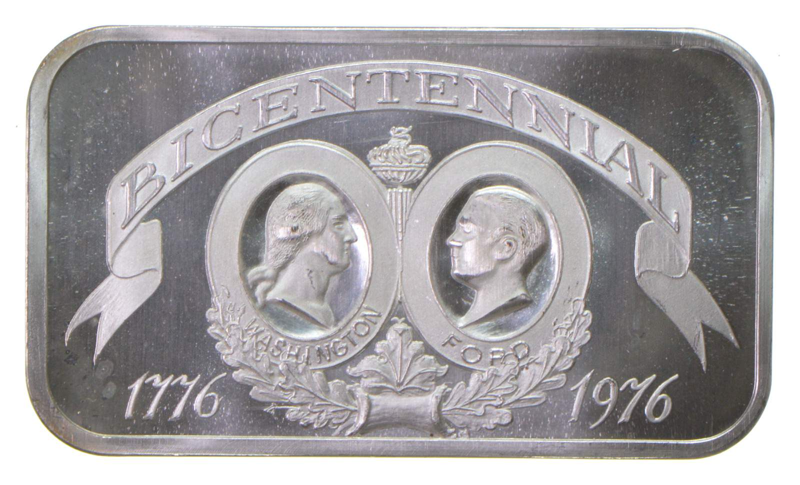 Rare Silver 1 Oz. U.S. Bicentennial Silver Bar.999 Fine Silver ...