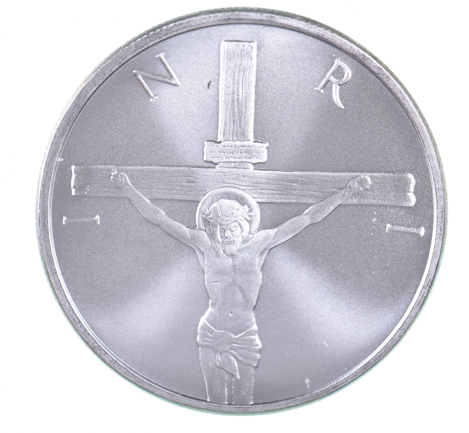 Rare Silver 1 Troy Oz. Crucifixion Of Jesus Christ Silver Round.999 ...