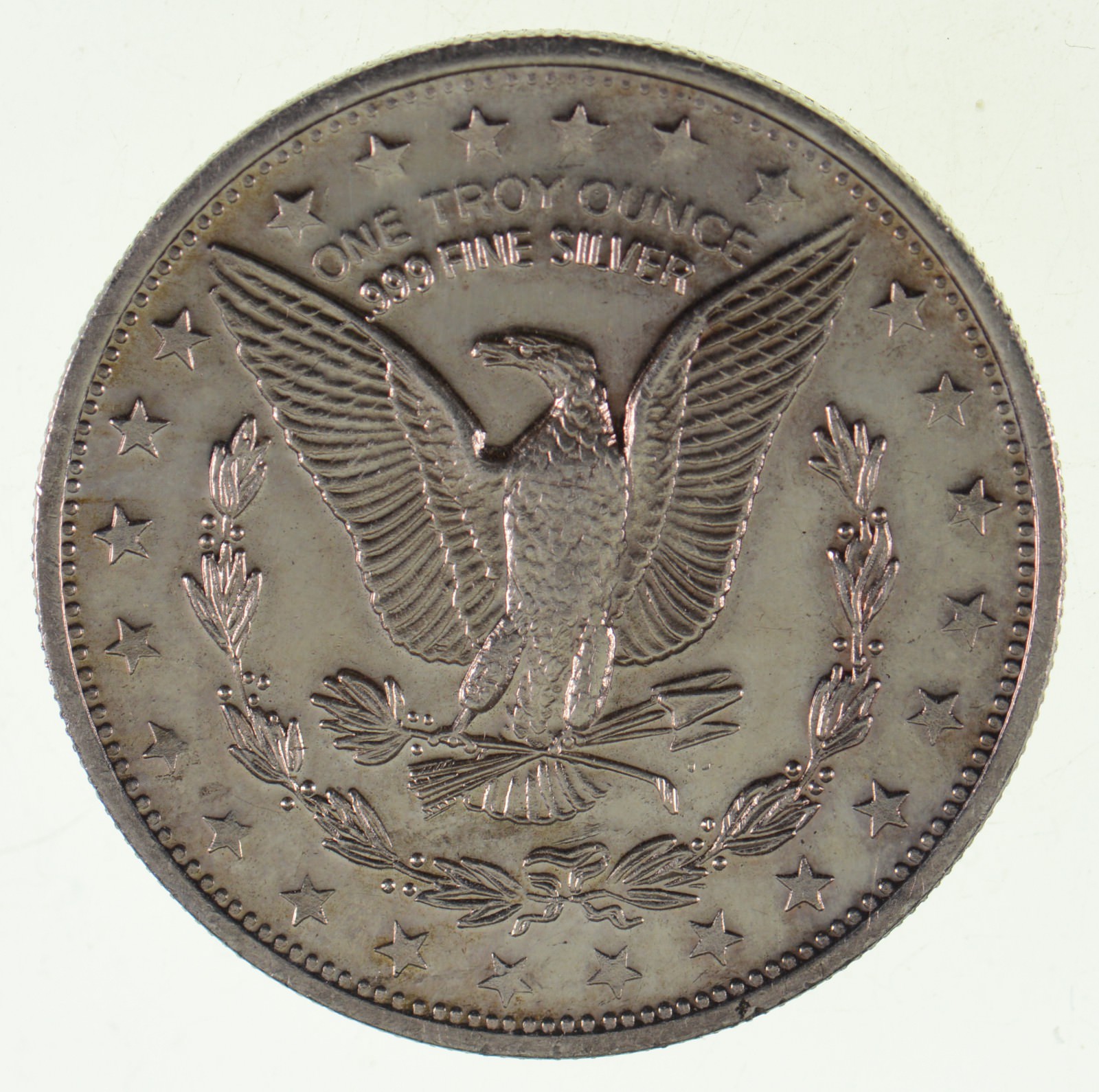 Rare Silver 1 Troy Oz. Morgan Dollar Pattern Silver Round.999 Fine ...