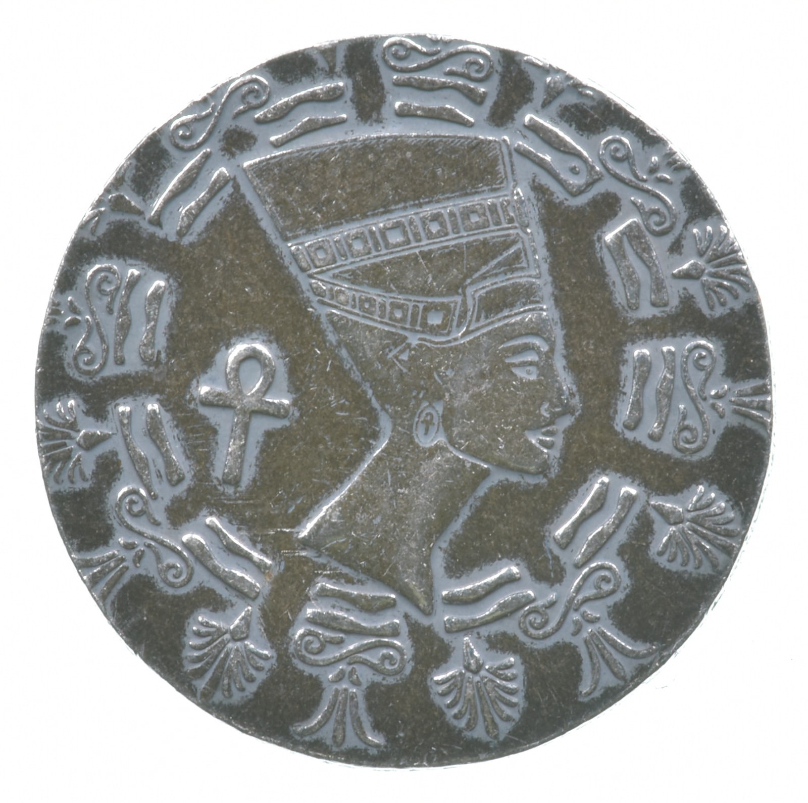 Rare Silver 1/10 Troy Oz. Queen Nefertiti Silver Round.999 Fine Silver ...